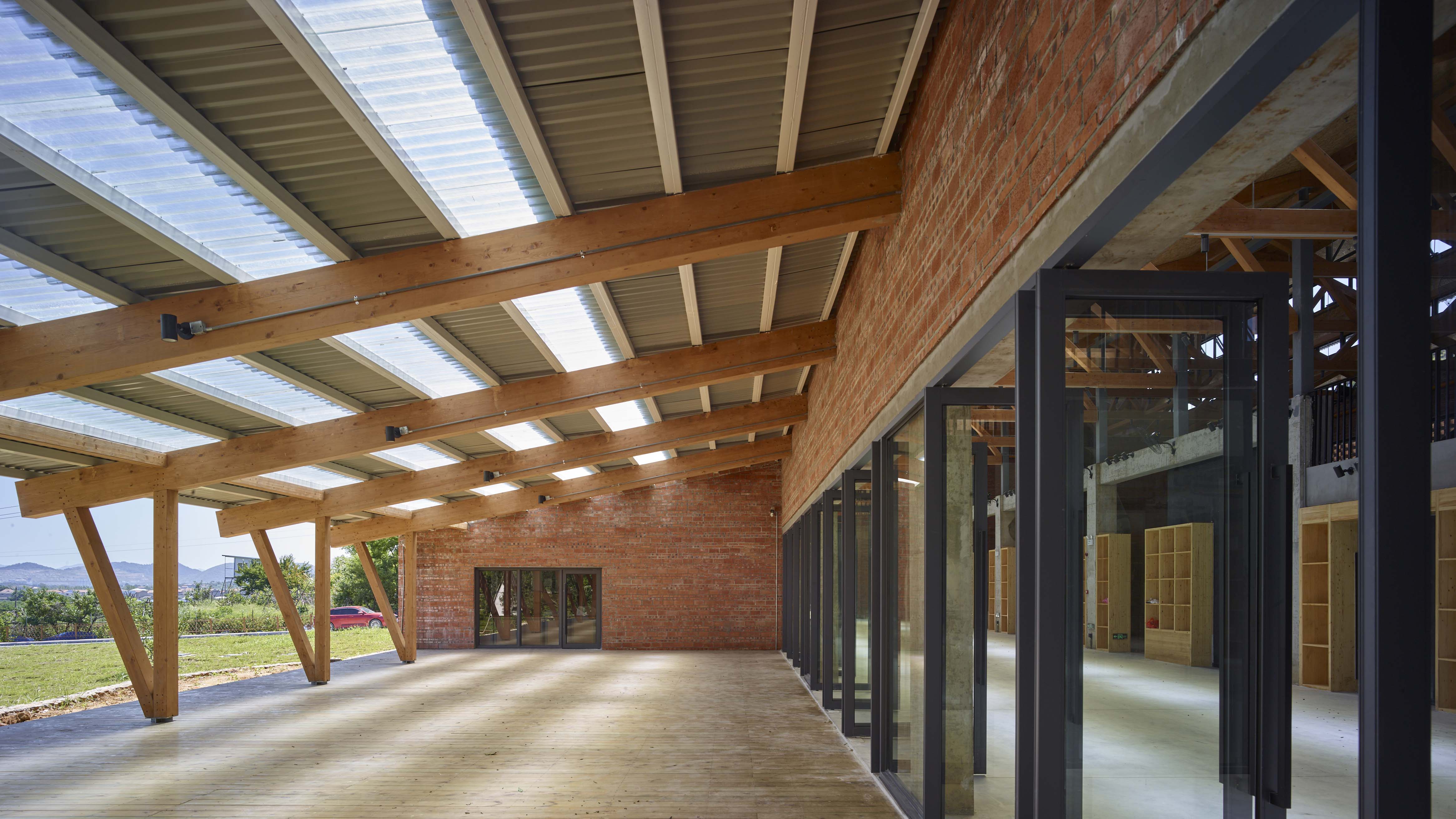 Taoli- Zhaoshan Village Center by SUP Atelier of THAD - Architizer