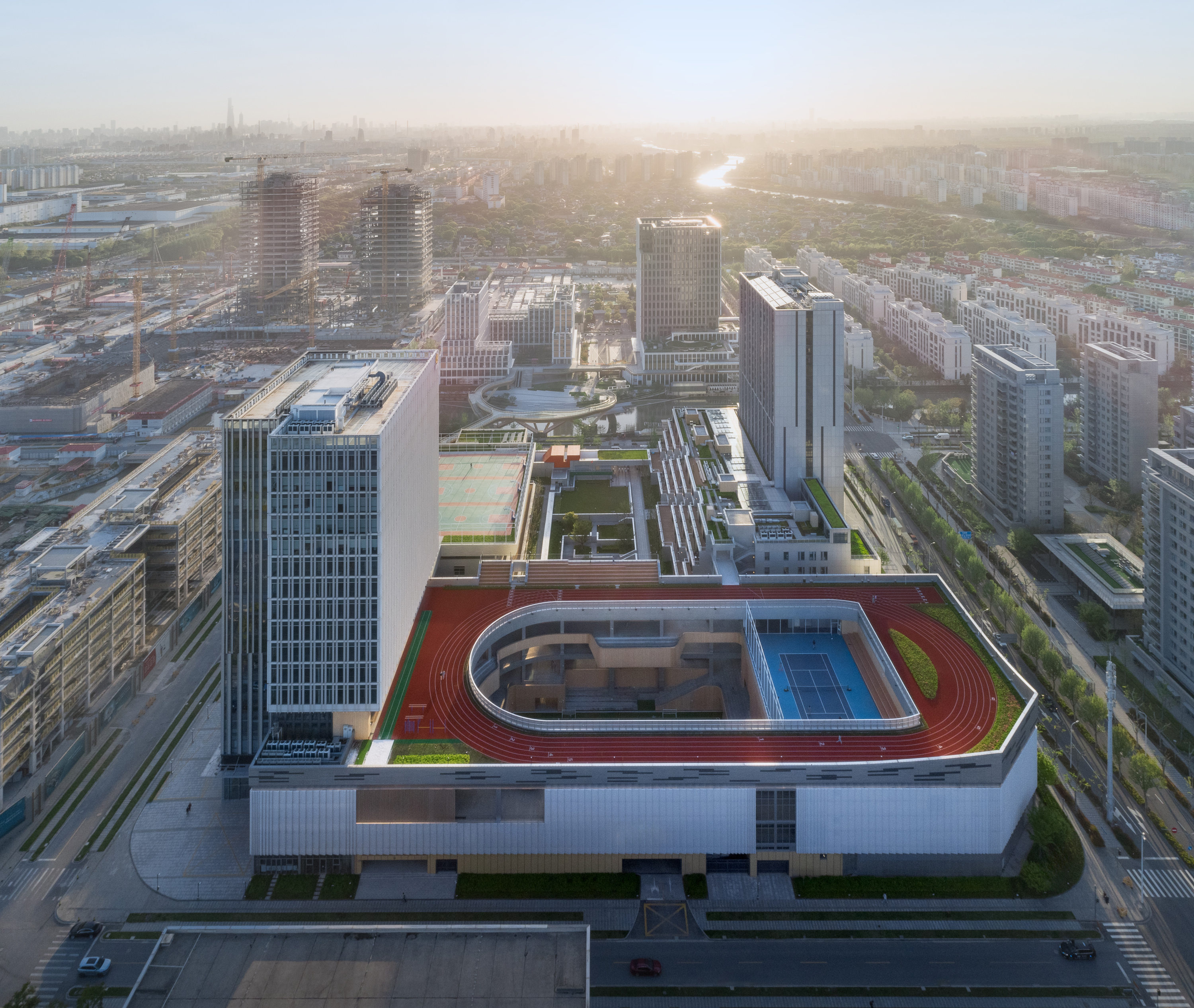 Shanghai Pinghe School Jinding Campus by c+d studio - Architizer