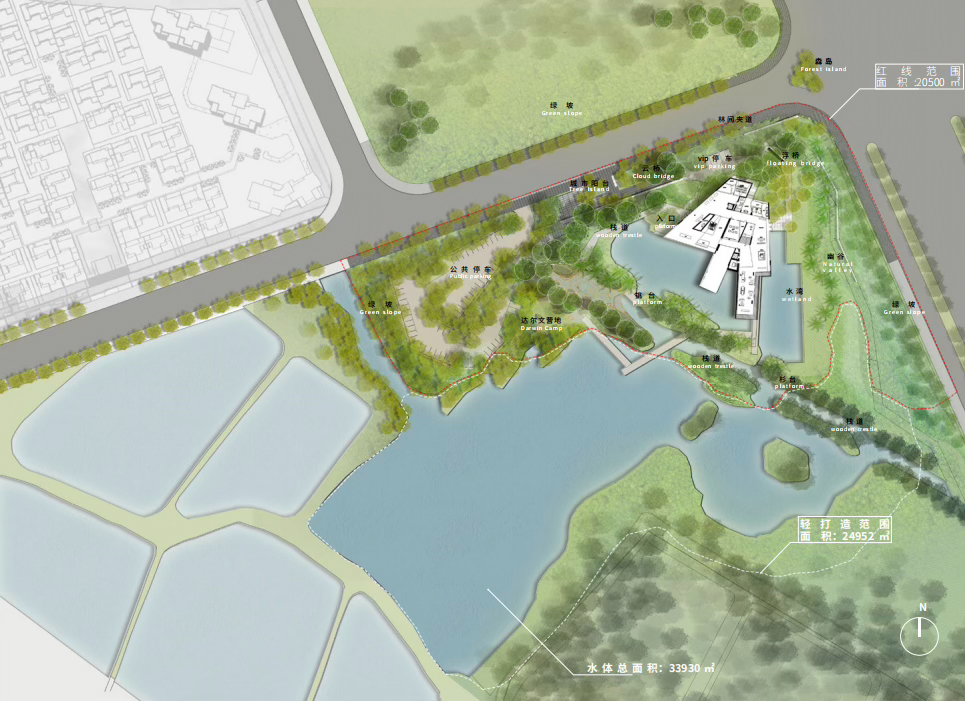 A Sanctuary for the Soul｜ Shunde Yunlu Wetland Pavilion by Change Studio - Architizer