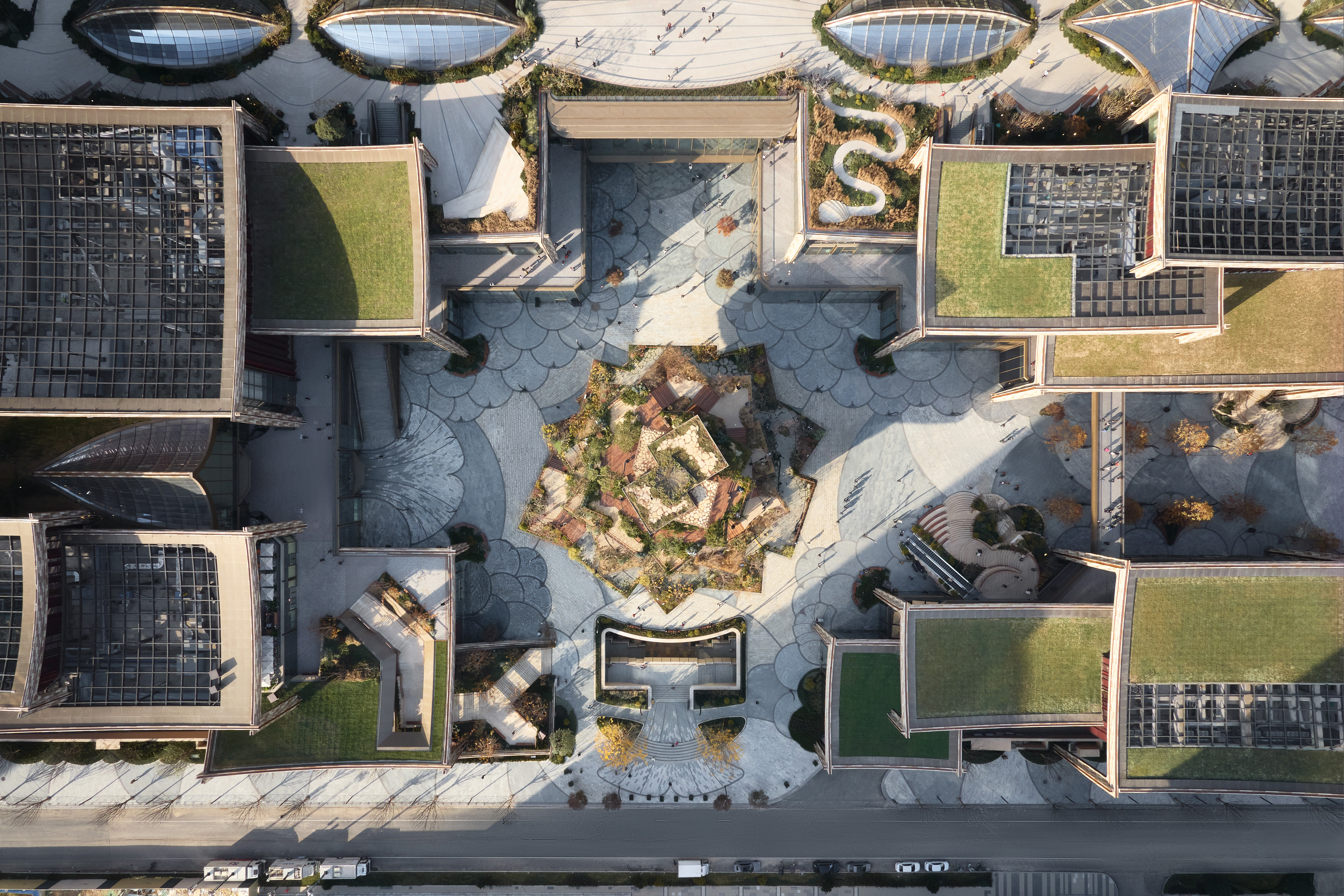 Xi’an Centre Culture Business District (CCBD) by Heatherwick Studio - Architizer