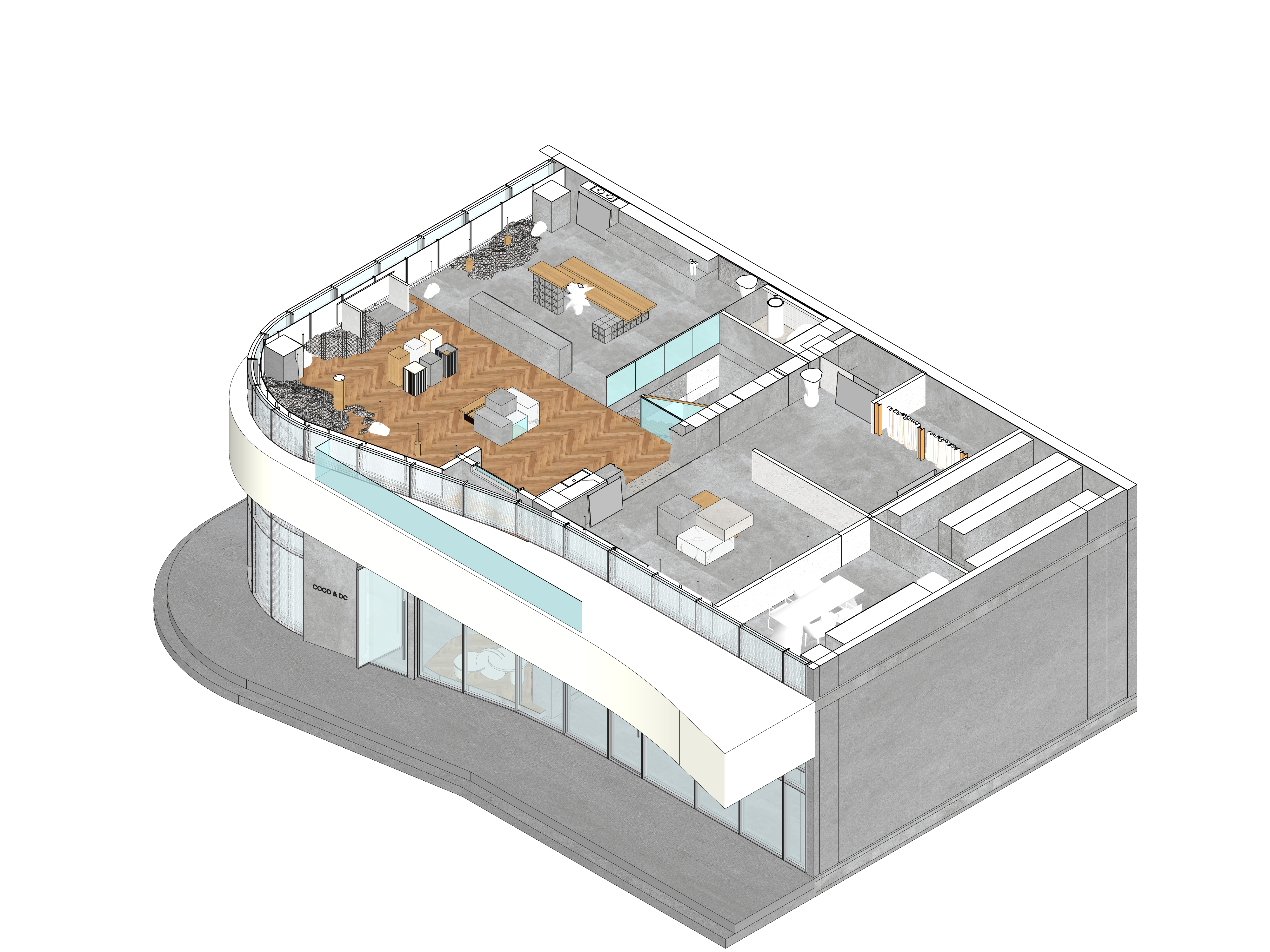 CoCo& DC Fashion Boutique by Studio Curves - Architizer