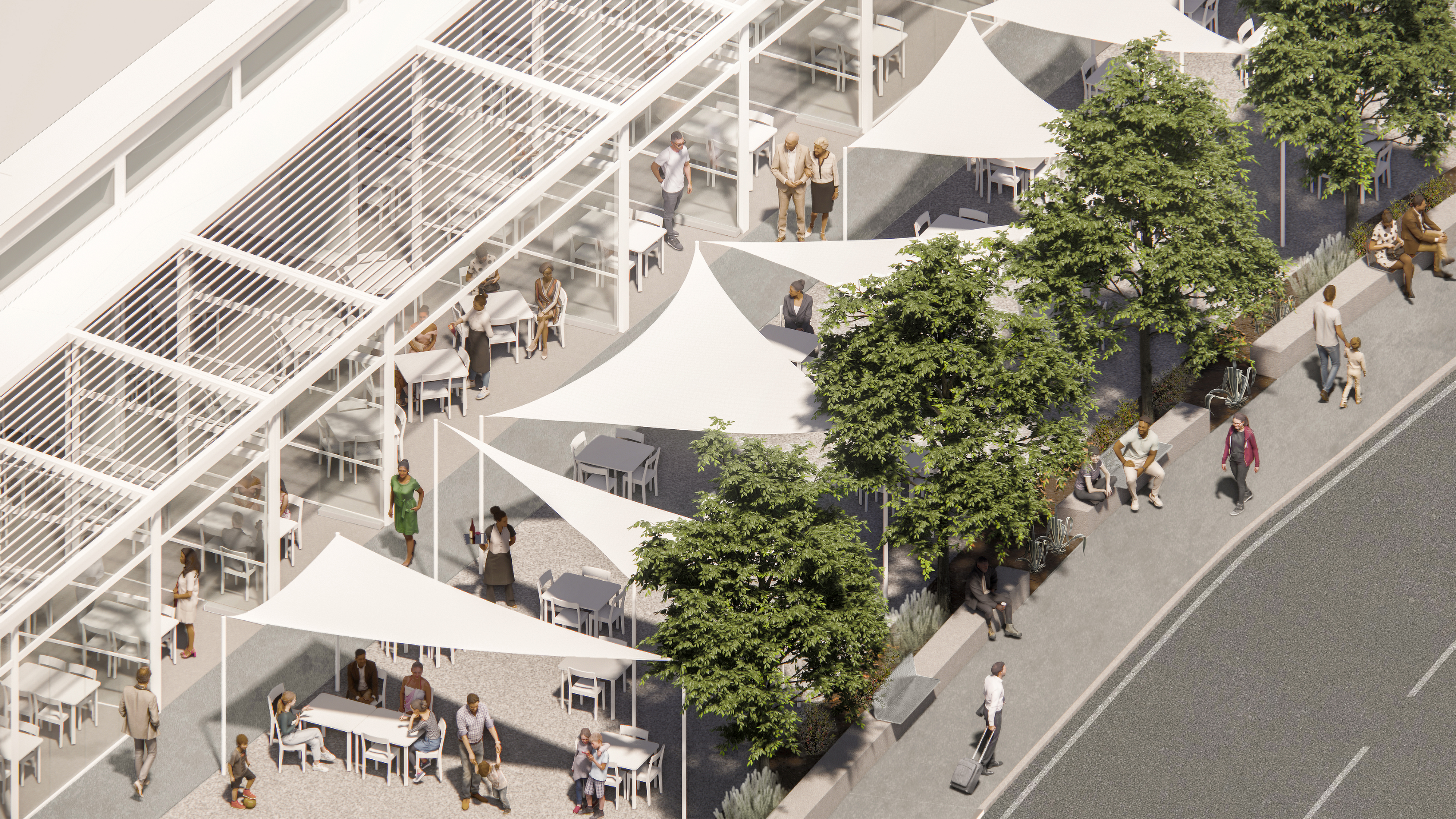 Rafina Port Commercial Zone Redesign by Constantine Bouras Studio - Architizer