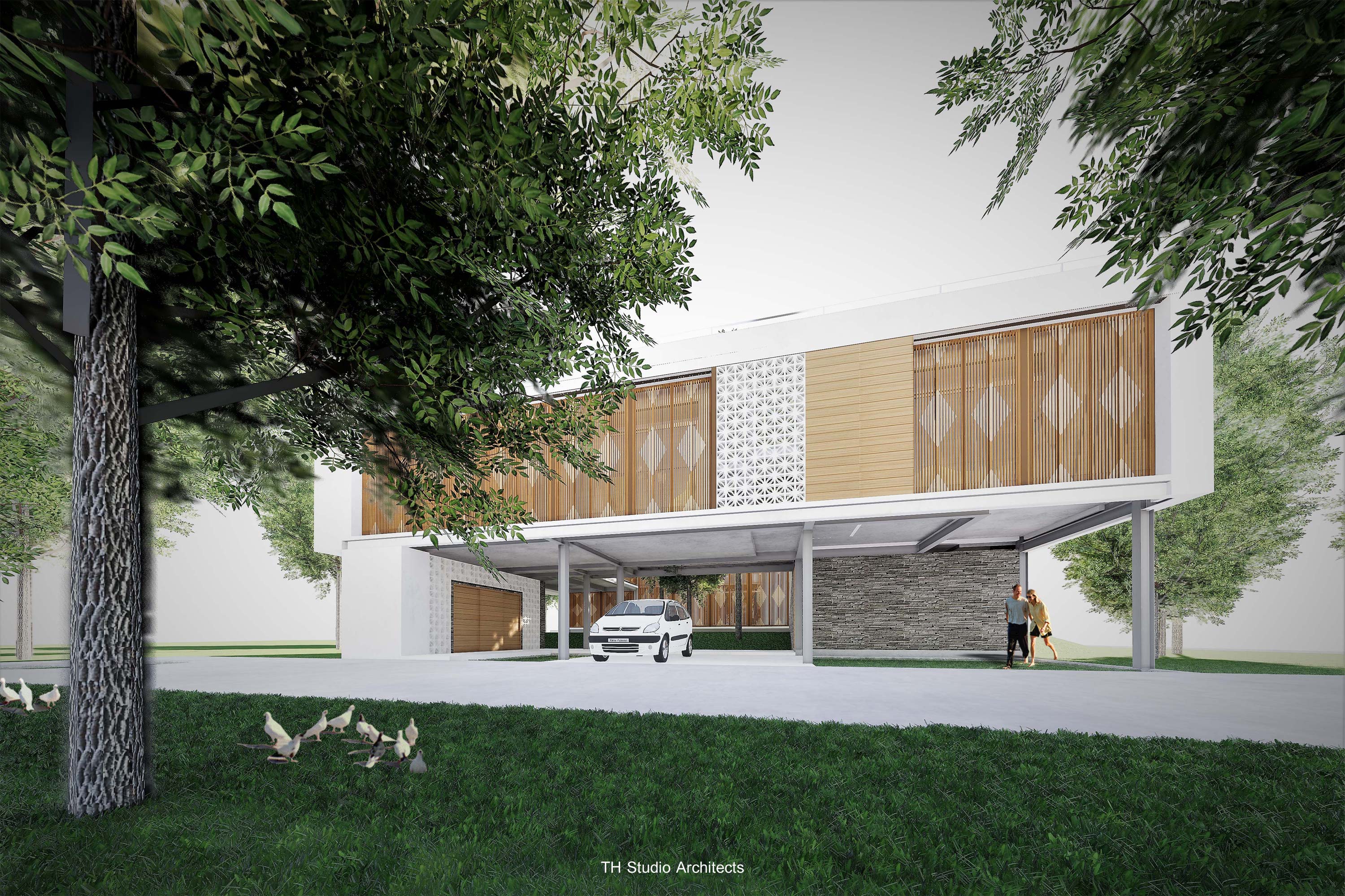 MK House by TH Studio Architects Co., Ltd. - Architizer