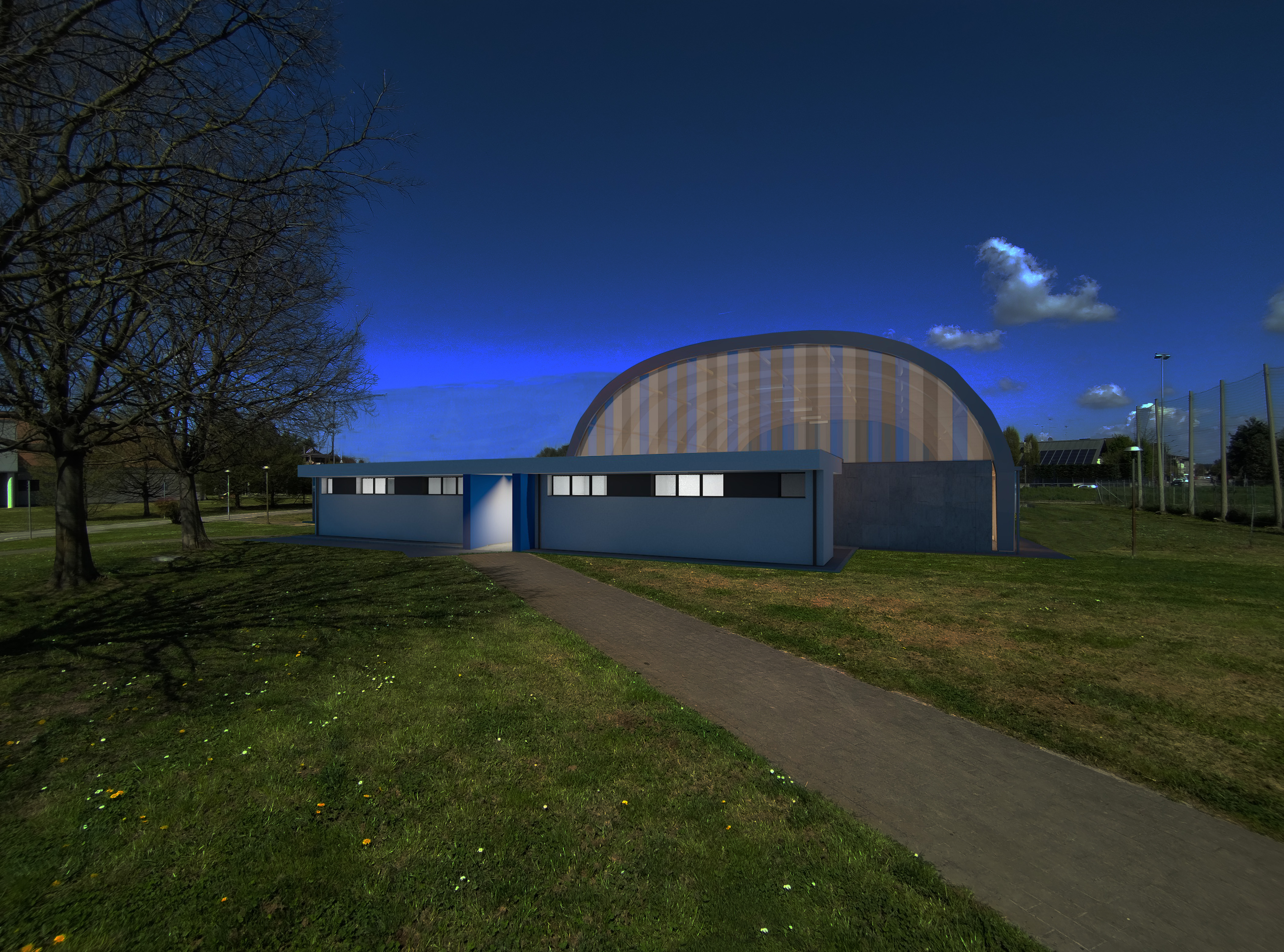 New multifunctional sports facility by VITTORIO & ASSOCIATI Studio di Architettura - Architizer