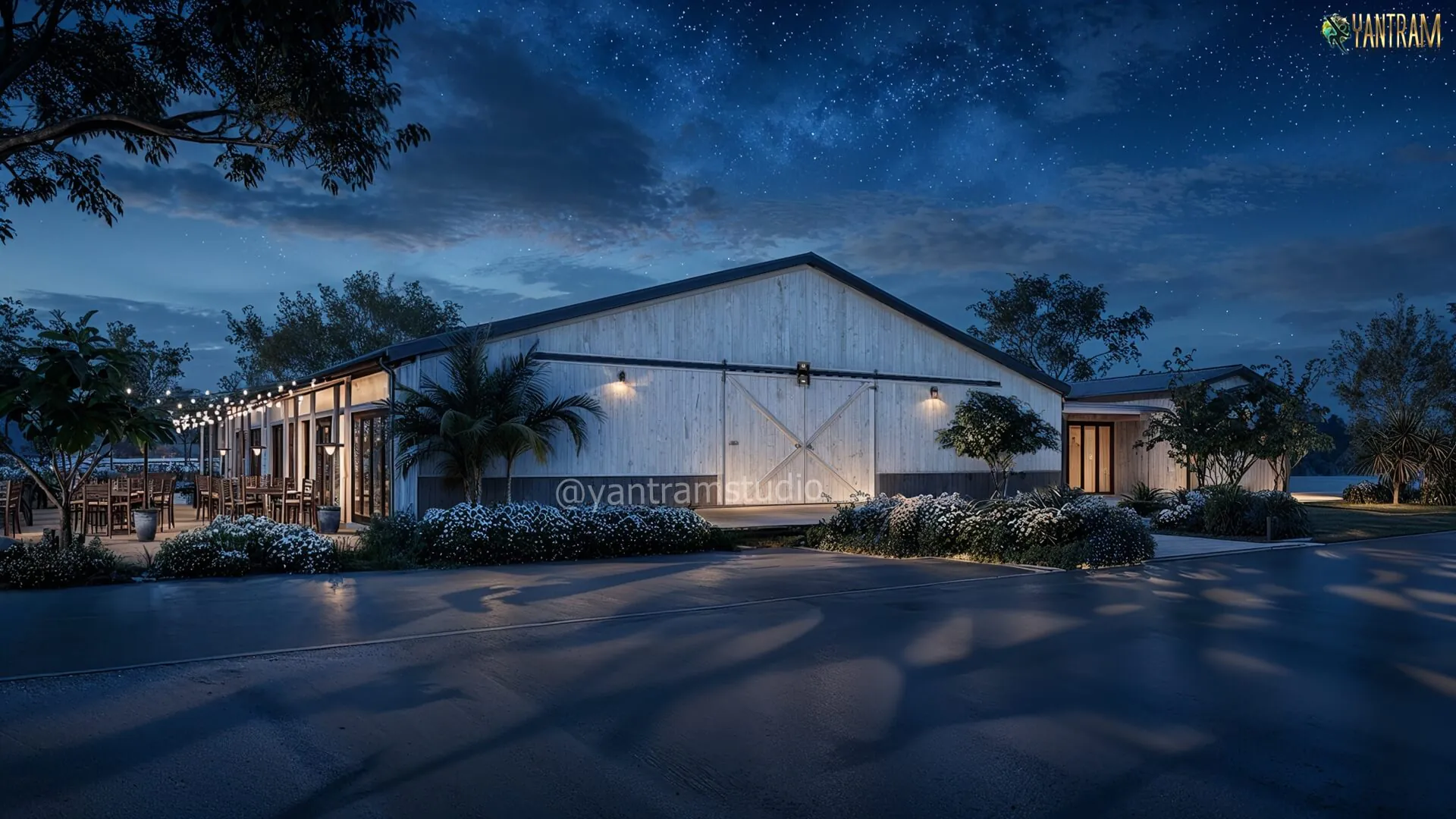 From Concept to Ceremony: 3D Architectural Visualization Studio Wedding Venue in Russia by ...