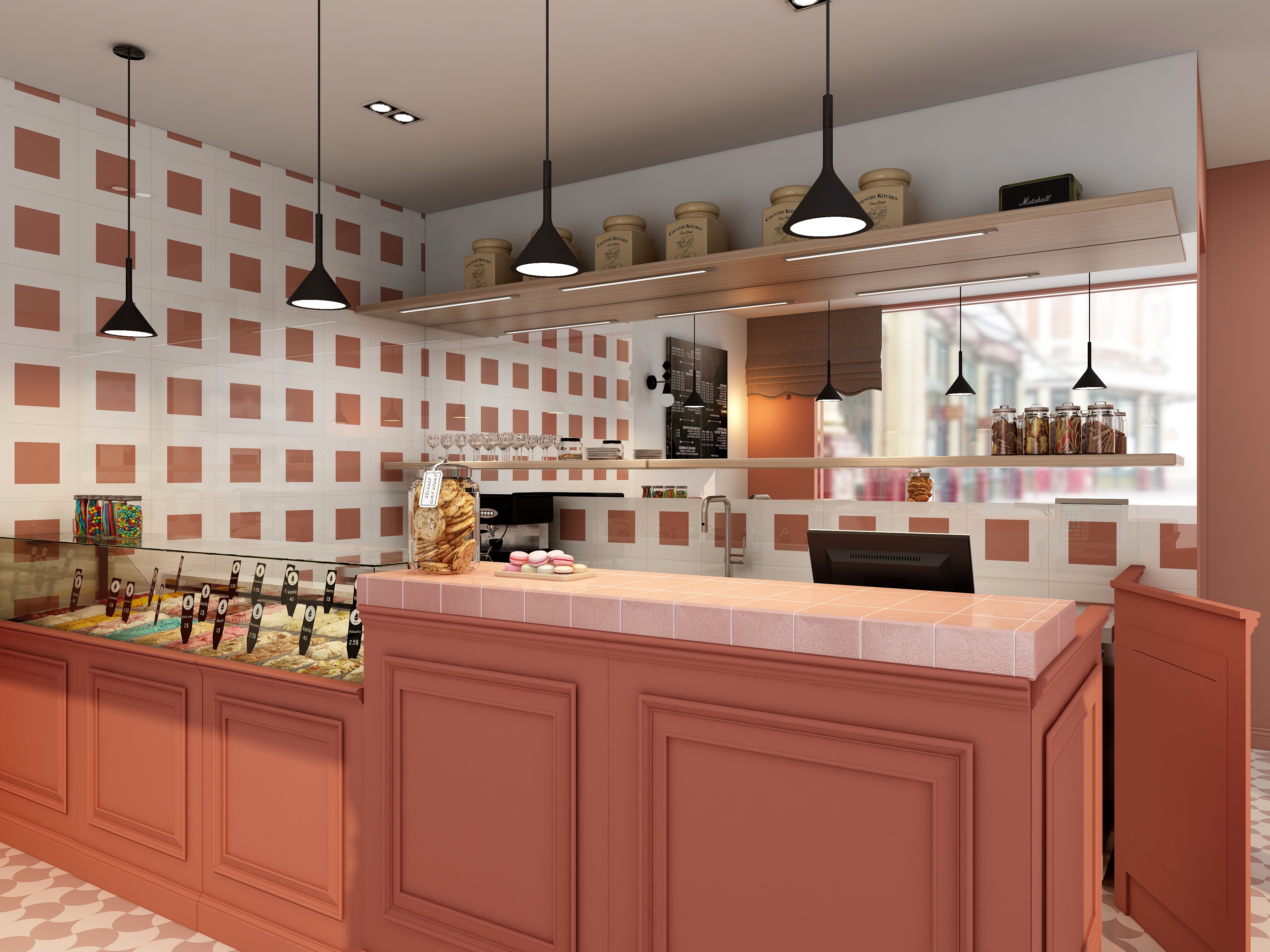 Ice Cream Shop by Host Interior Design - Architizer