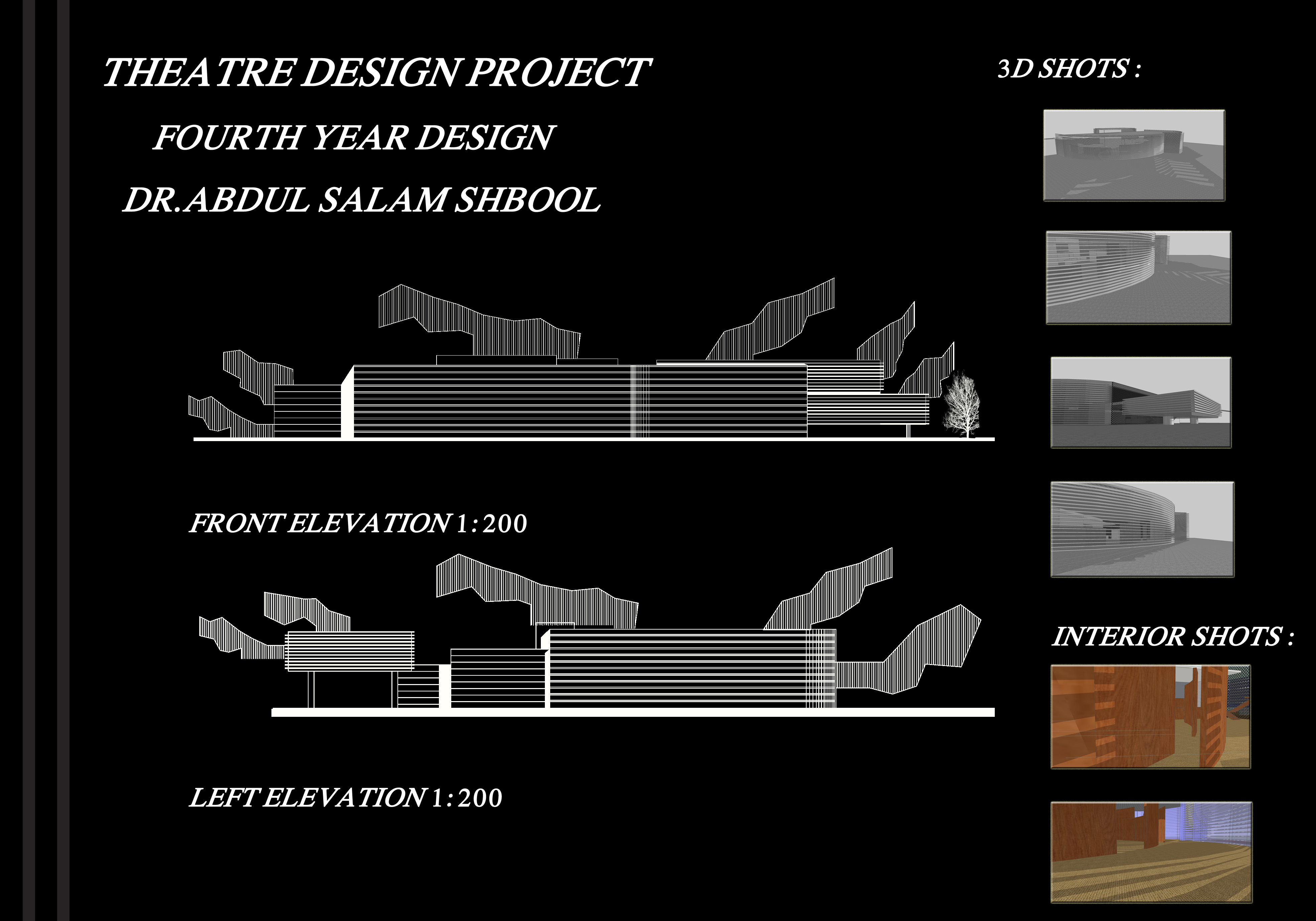 Idea 85953: theatre design project - Architizer