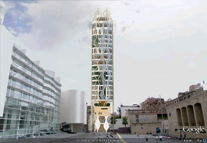Hostel tower - Architizer