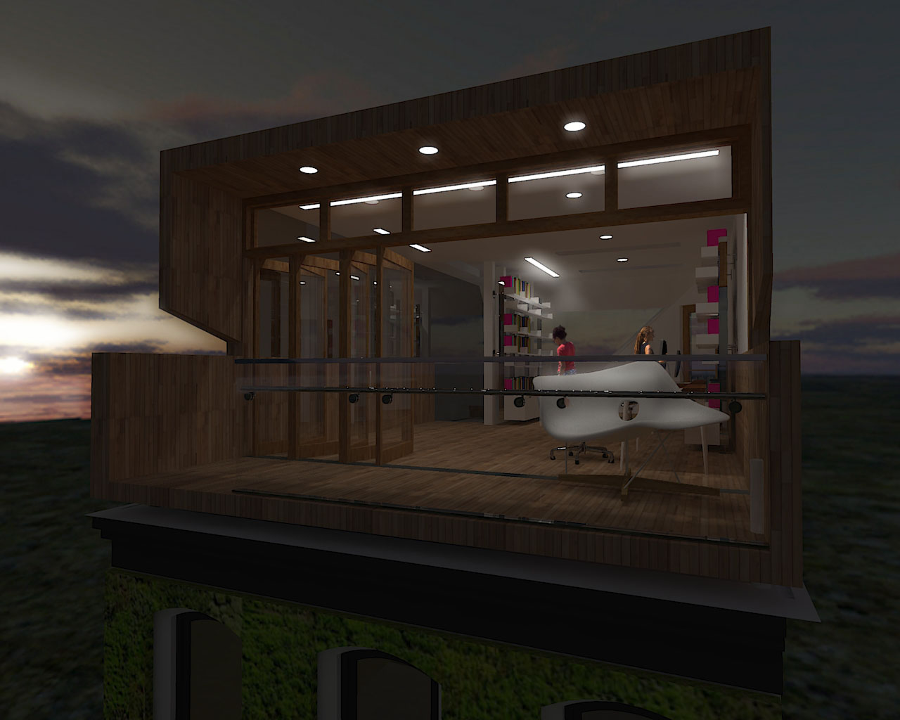 Rooftop Studio - Architizer