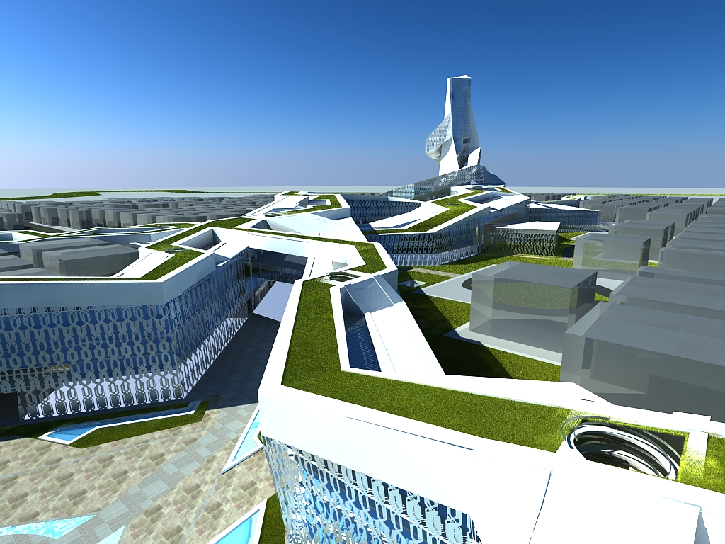 Idea 160543: New governmental district at new cairo, Egypt - Architizer