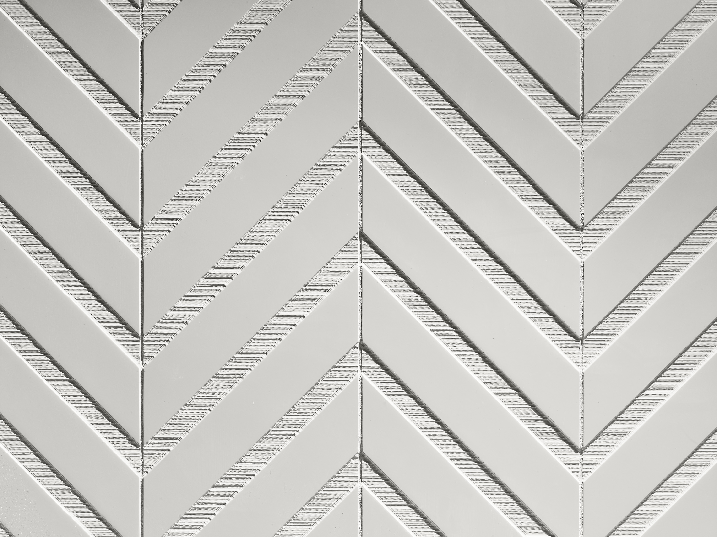 TS-EV: 3x8 Chevron Wall Panel from Mincey Marble - Architizer