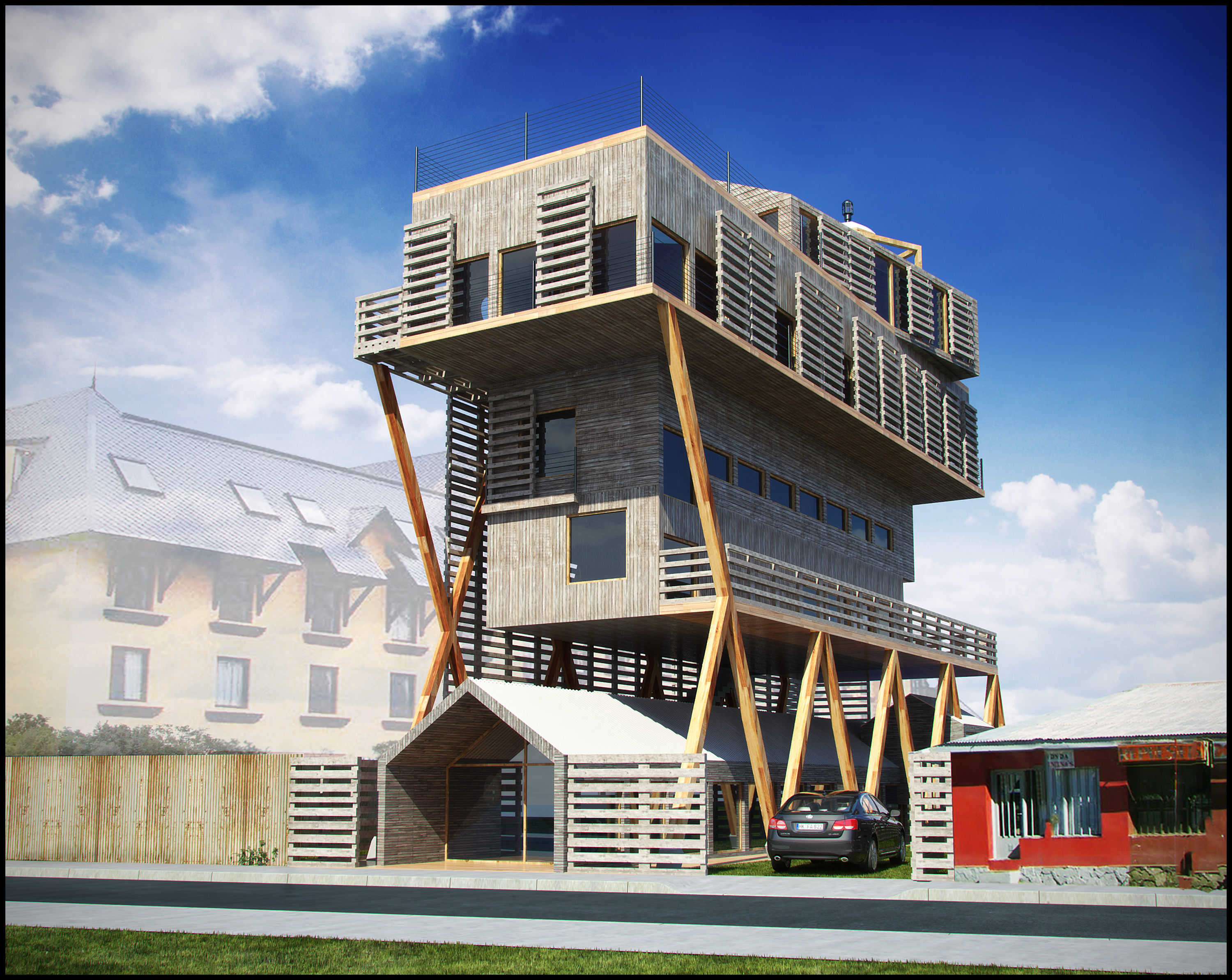 OutSide In House by STUDIO-FV - Architizer