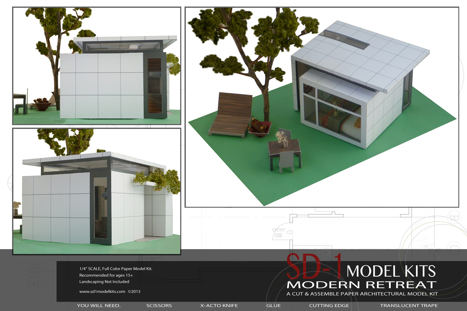 SD-1 Architecture Model kits - Architizer