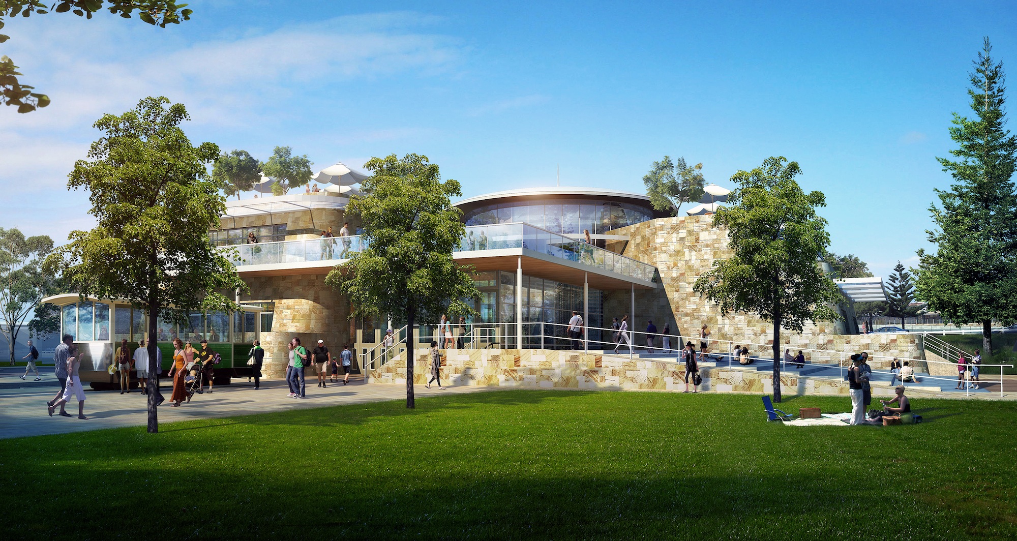 South Perth Peninsula Redevelopment by Lawrence Associates - Architizer