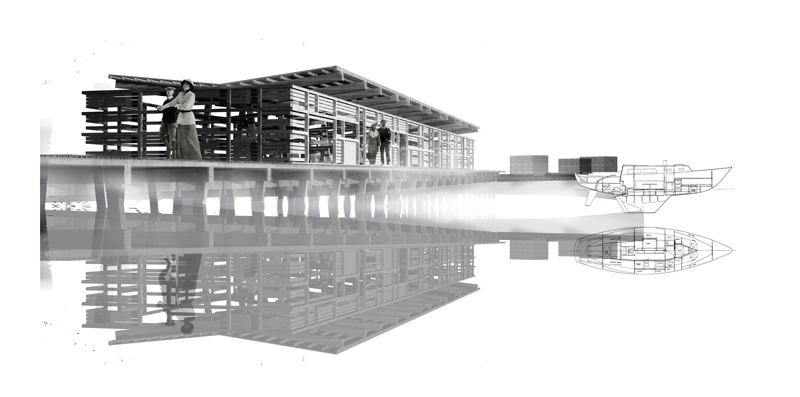 Fishing Harbour & Park at Liopetri River by draftworks*architects ...