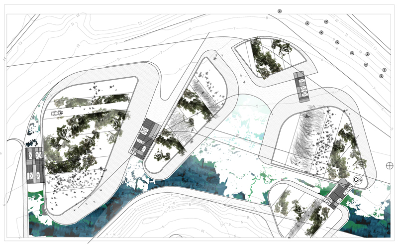 Fishing Harbour & Park at Liopetri River by draftworks*architects ...