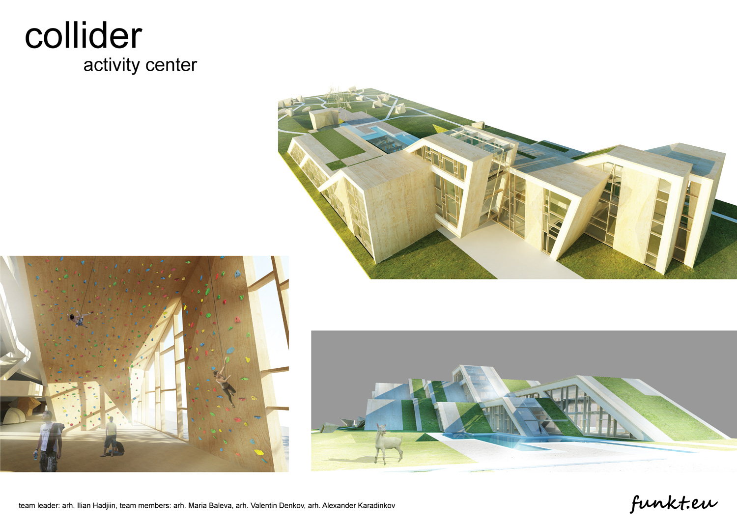 Entry for the Collider Activity Center Competition by FUNKT - Architizer