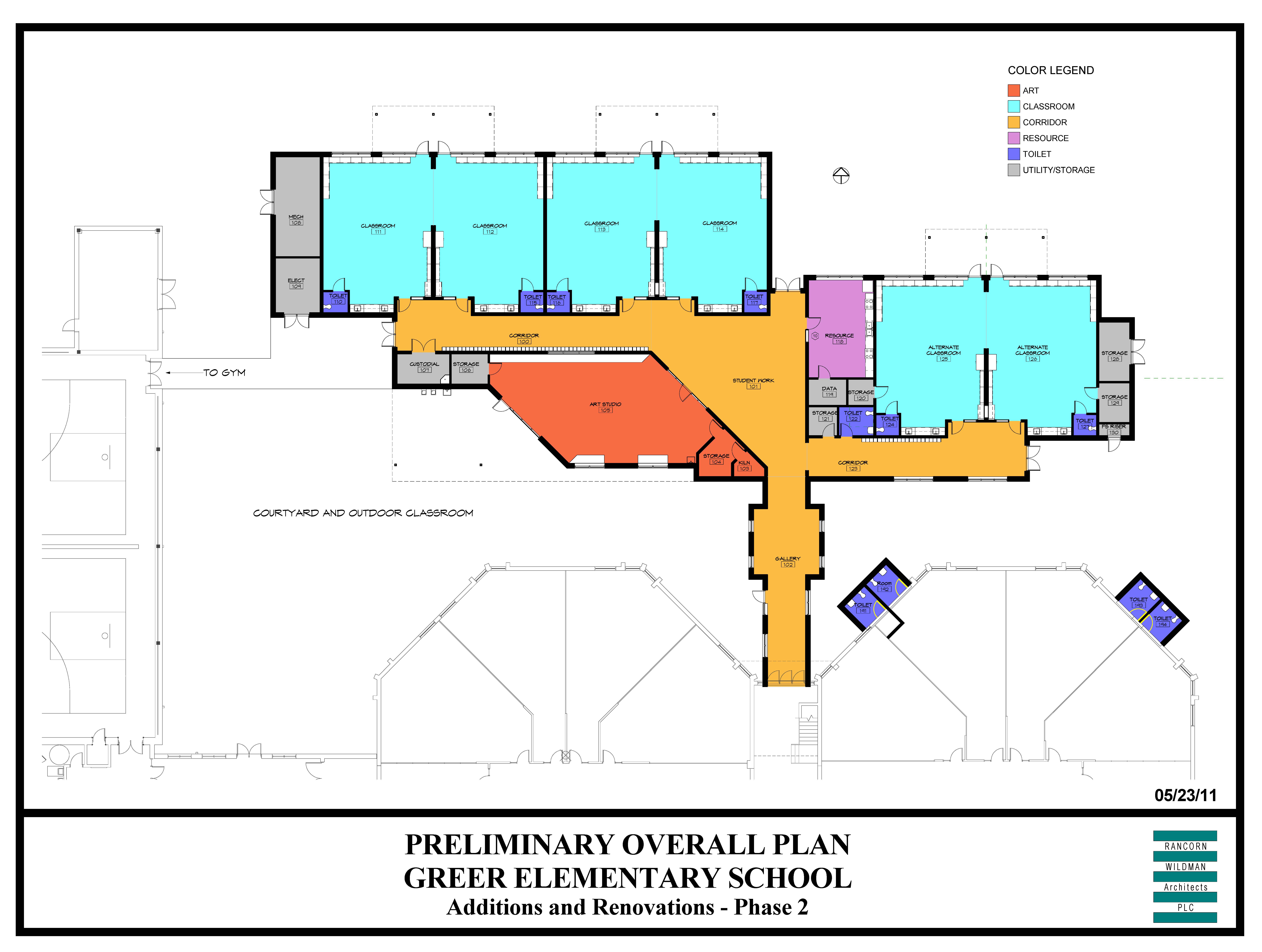Greer Elementary School Early Education Wing by Rancorn Wildman ...