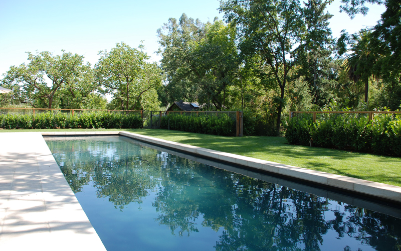St. Helena Pool & Pool House by Jennifer Weiss Architecture - Architizer