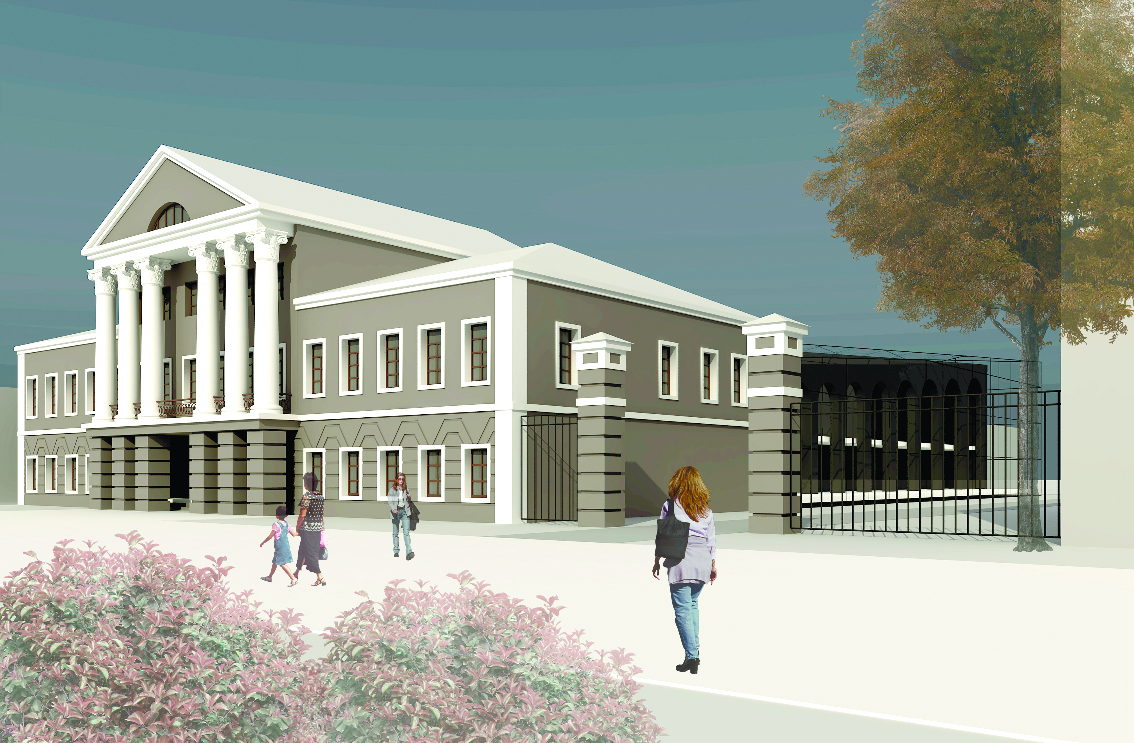 Chamber theatre (competitive project) by Yastrebov Architect - Architizer