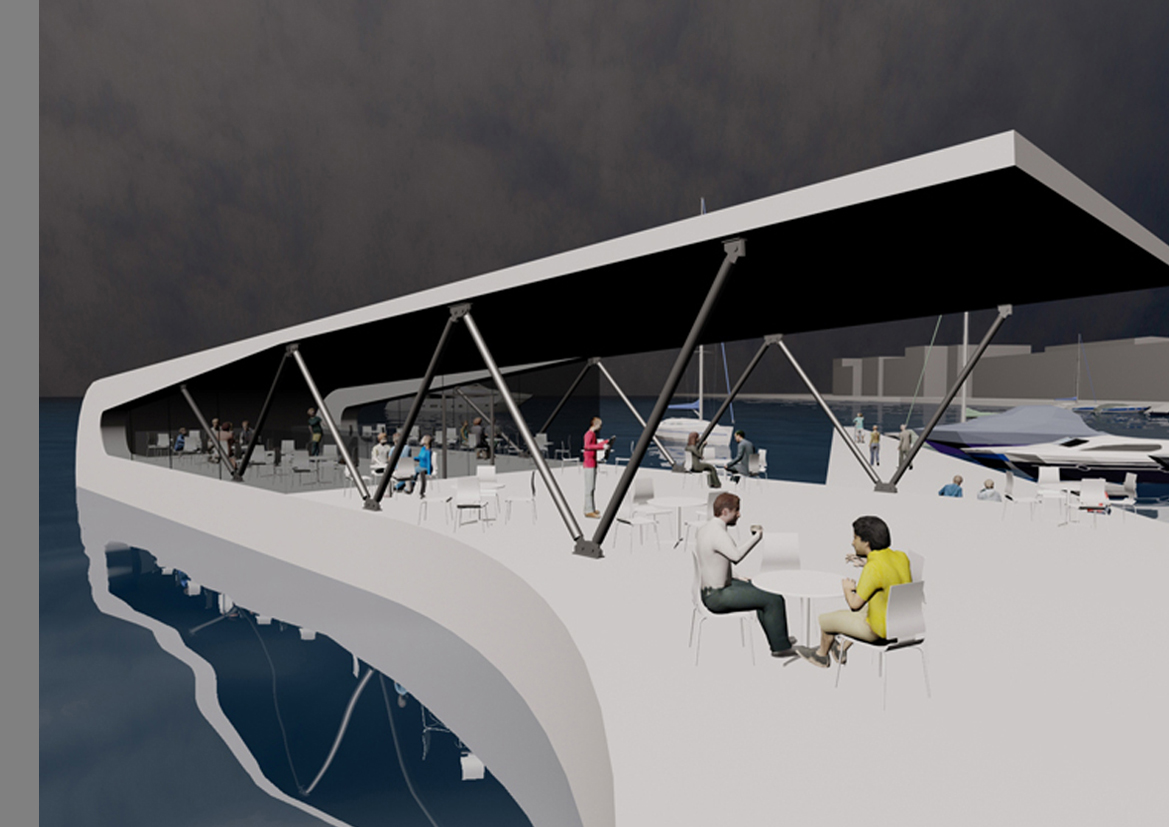 marina and exhibition hall by team2architects - Architizer