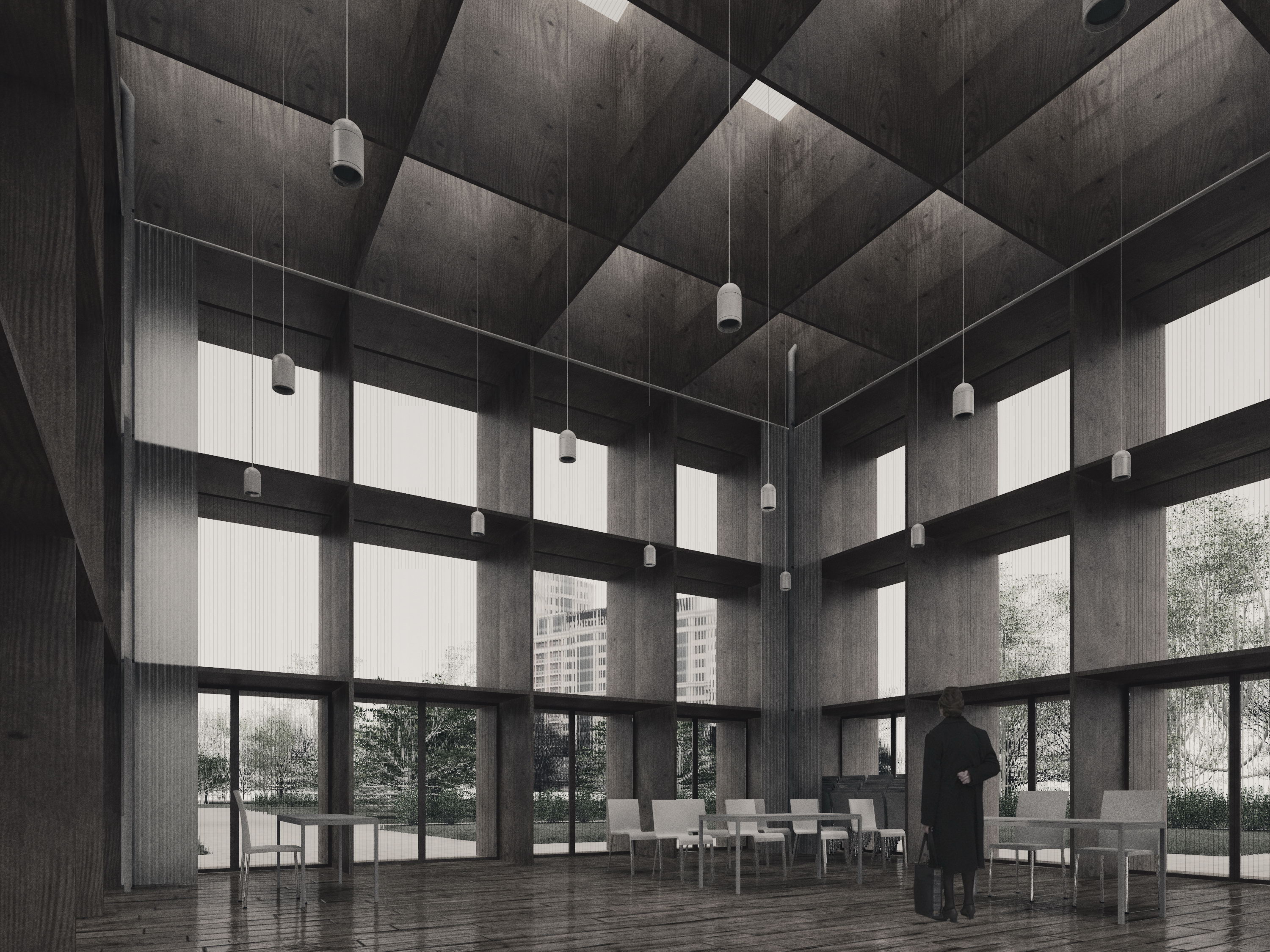 School hall by Lesosplaw - Architizer