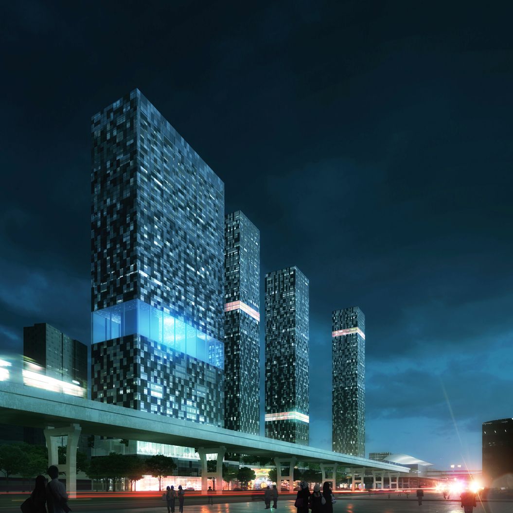 Anglang Towers eco urban building complex by Mecanoo - Architizer