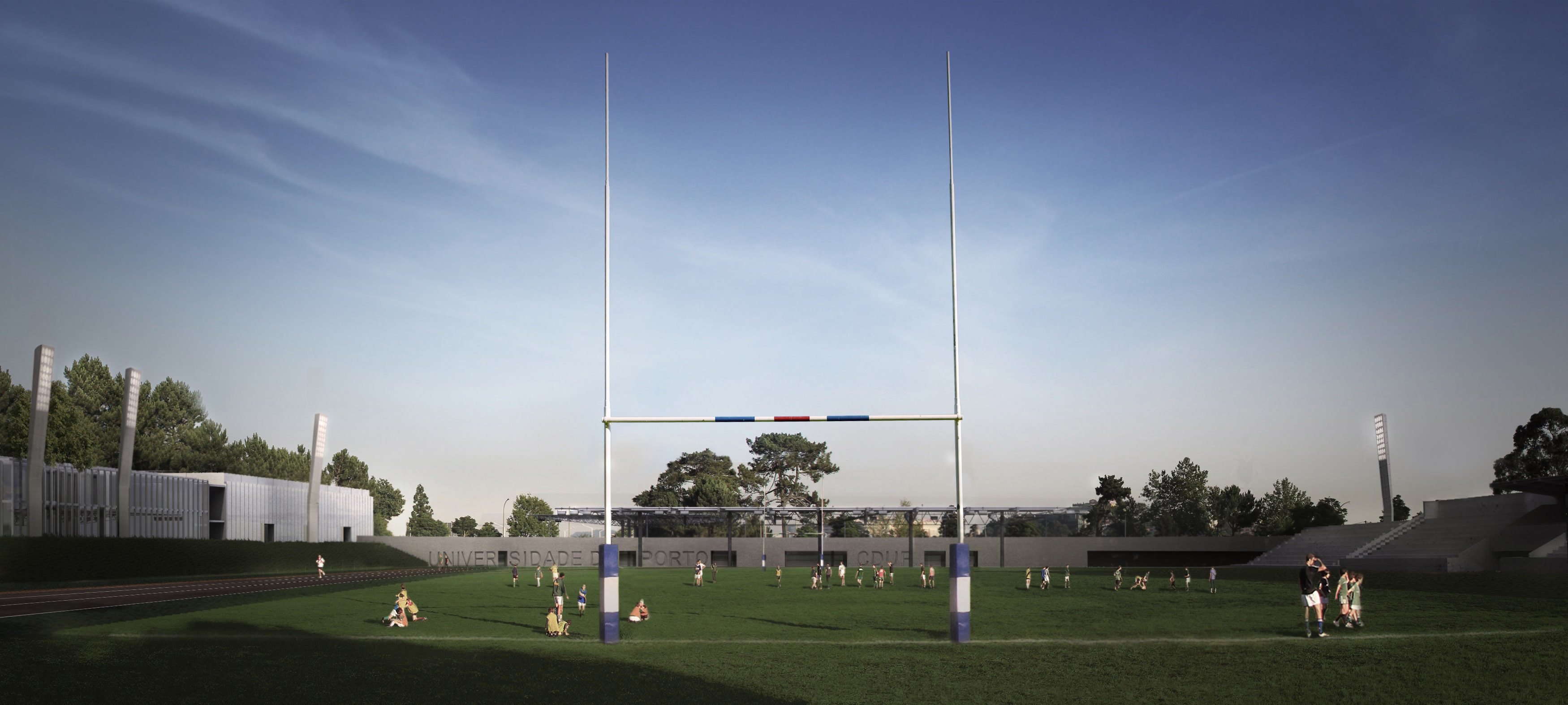 University Stadium by DOME architecture - Architizer