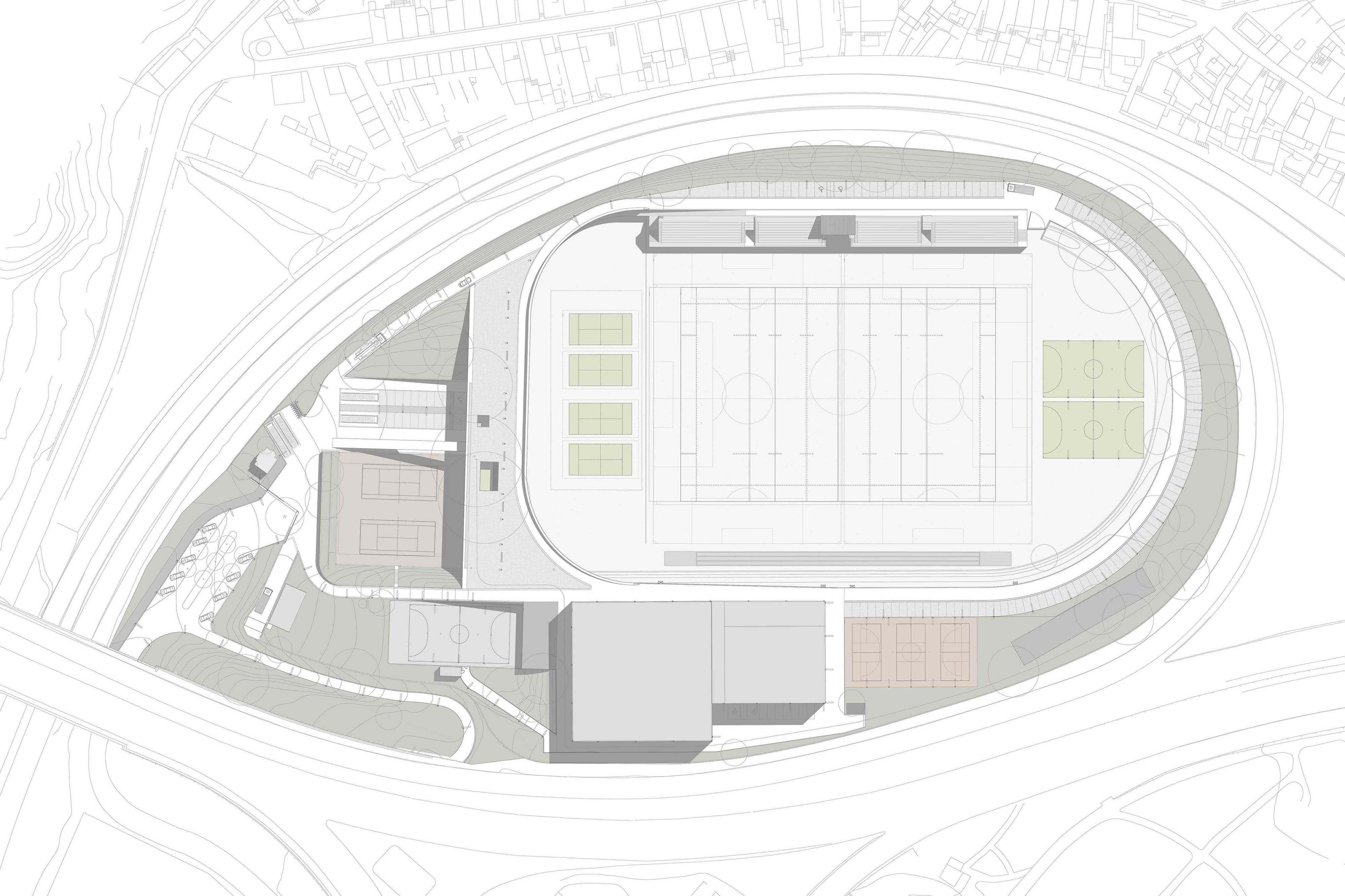 University Stadium by DOME architecture - Architizer