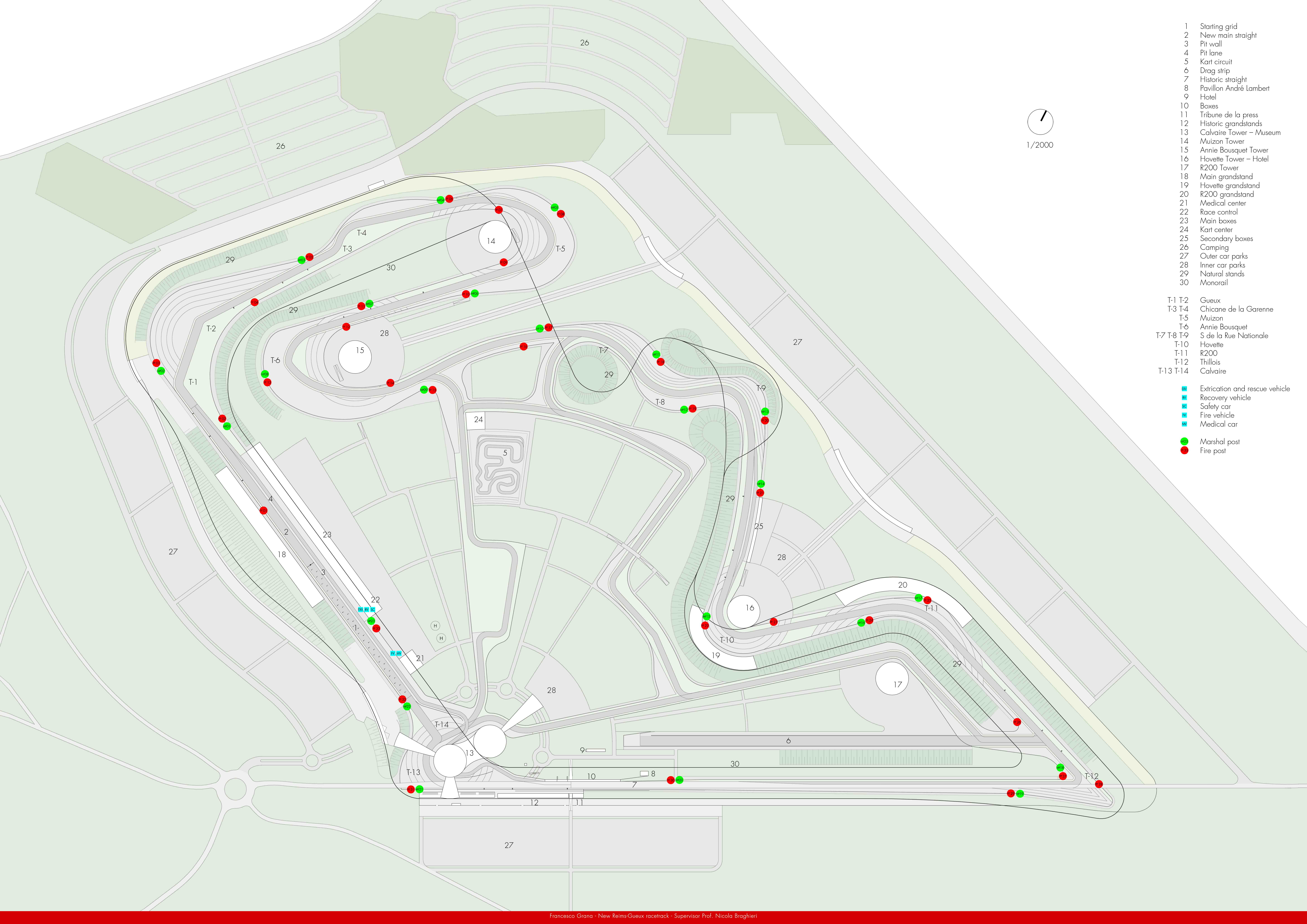 New Reims-Gueux F1 Circuit by Francesco Grana - Architizer