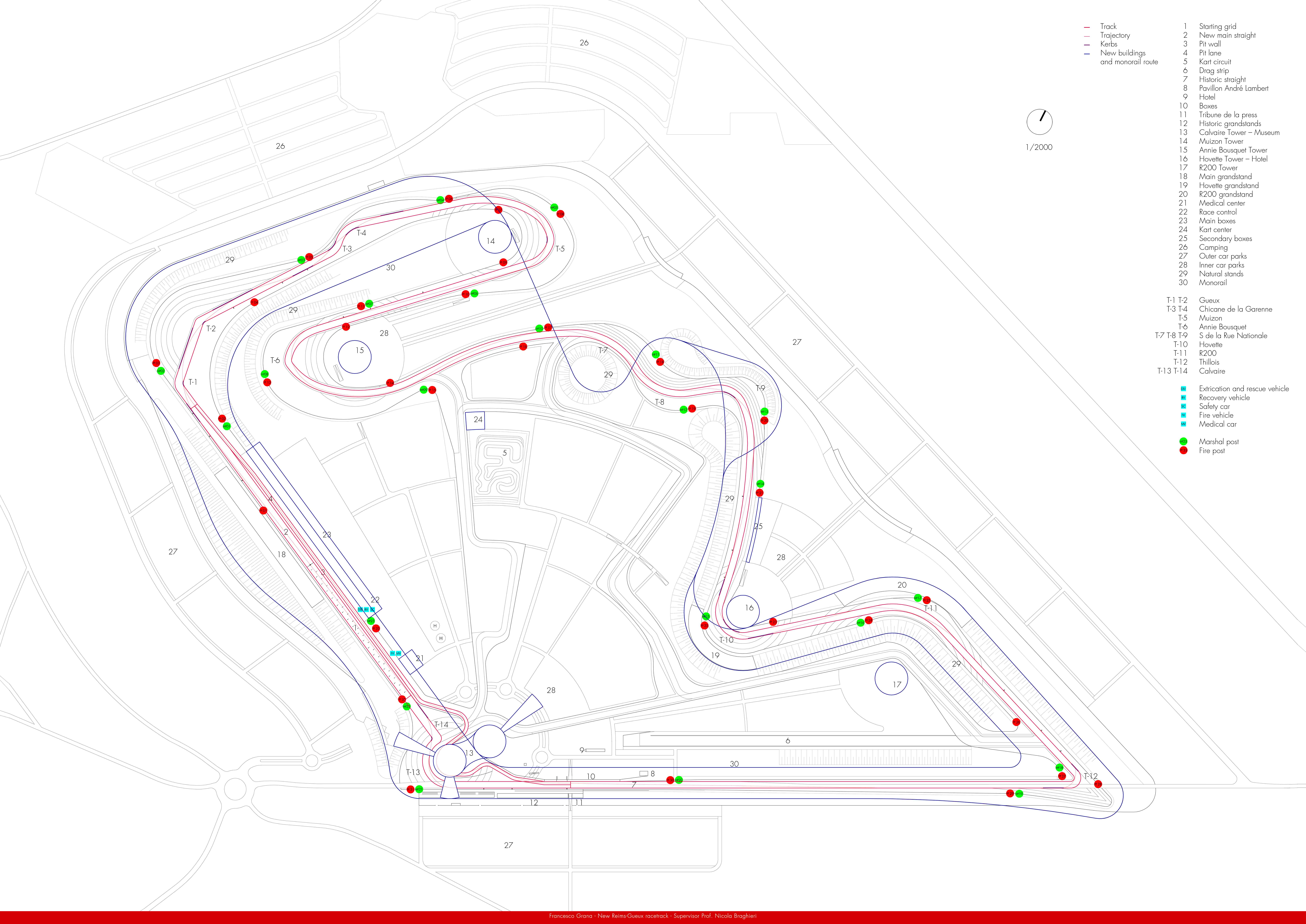 New Reims-Gueux F1 Circuit by Francesco Grana - Architizer