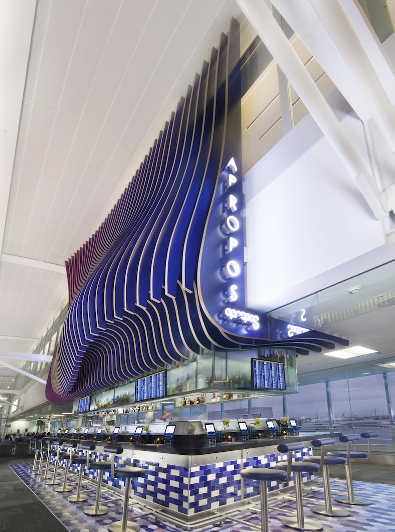 Custom Curved Corian Feature Wall by Eventscape Inc. - Architizer