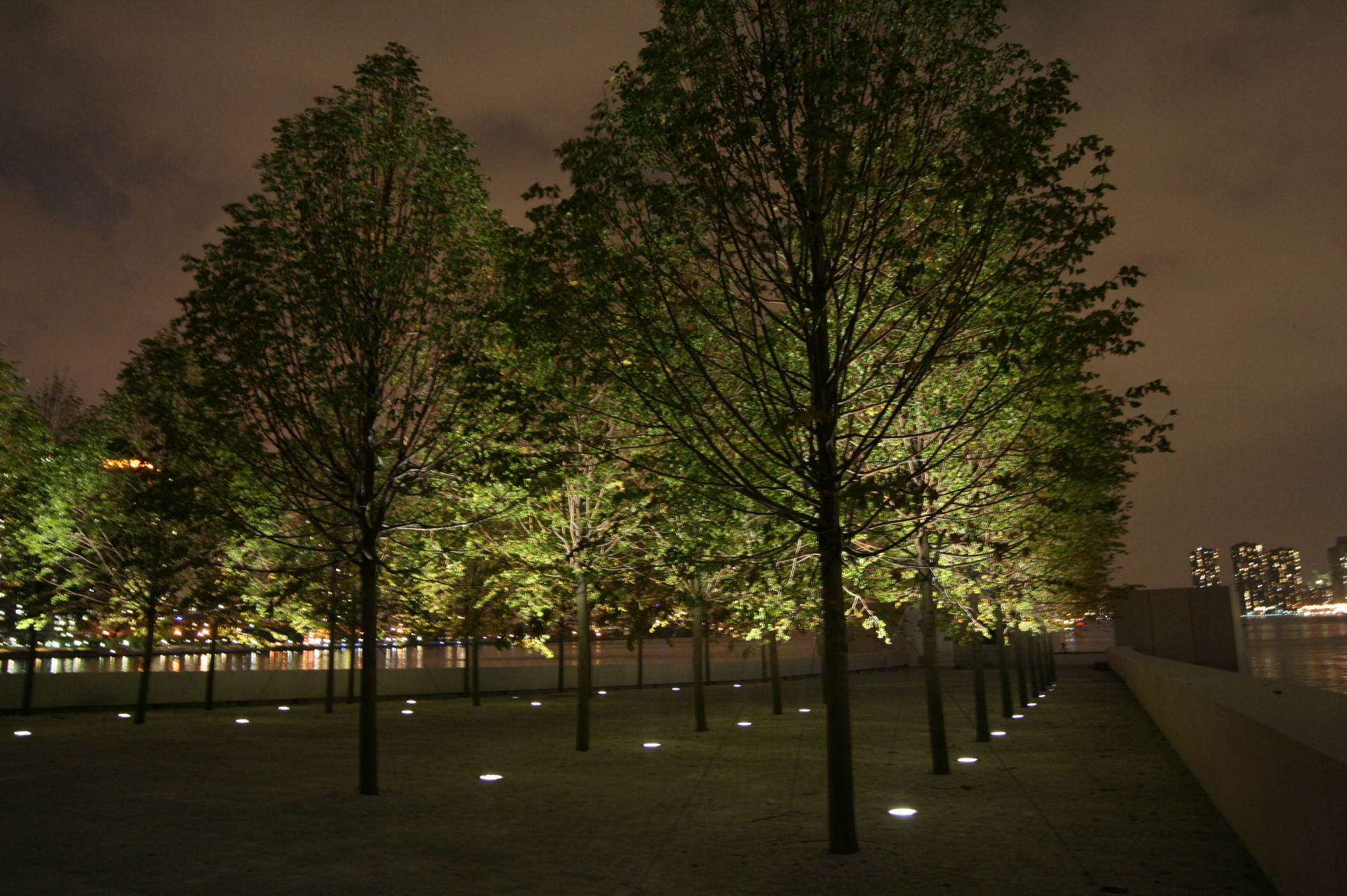 Franklin D. Roosevelt Four Freedoms Park by Linnaea Tillett Lighting ...