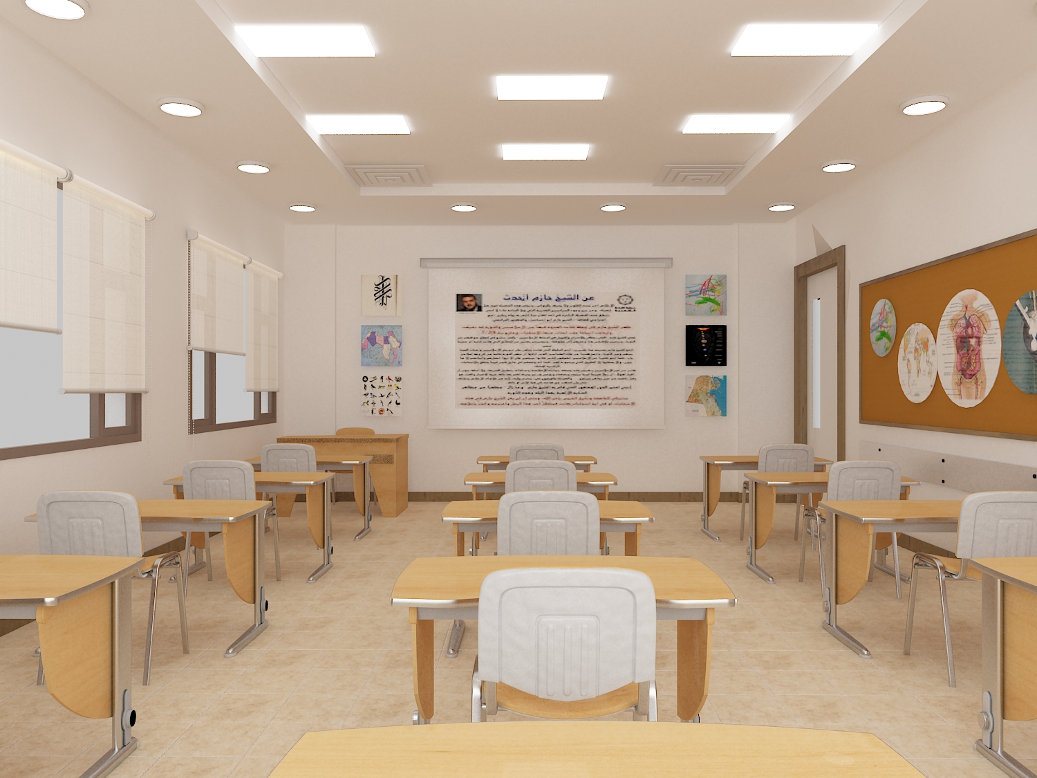 The American Academy for Girls School Extension Building by GEC DAR ...