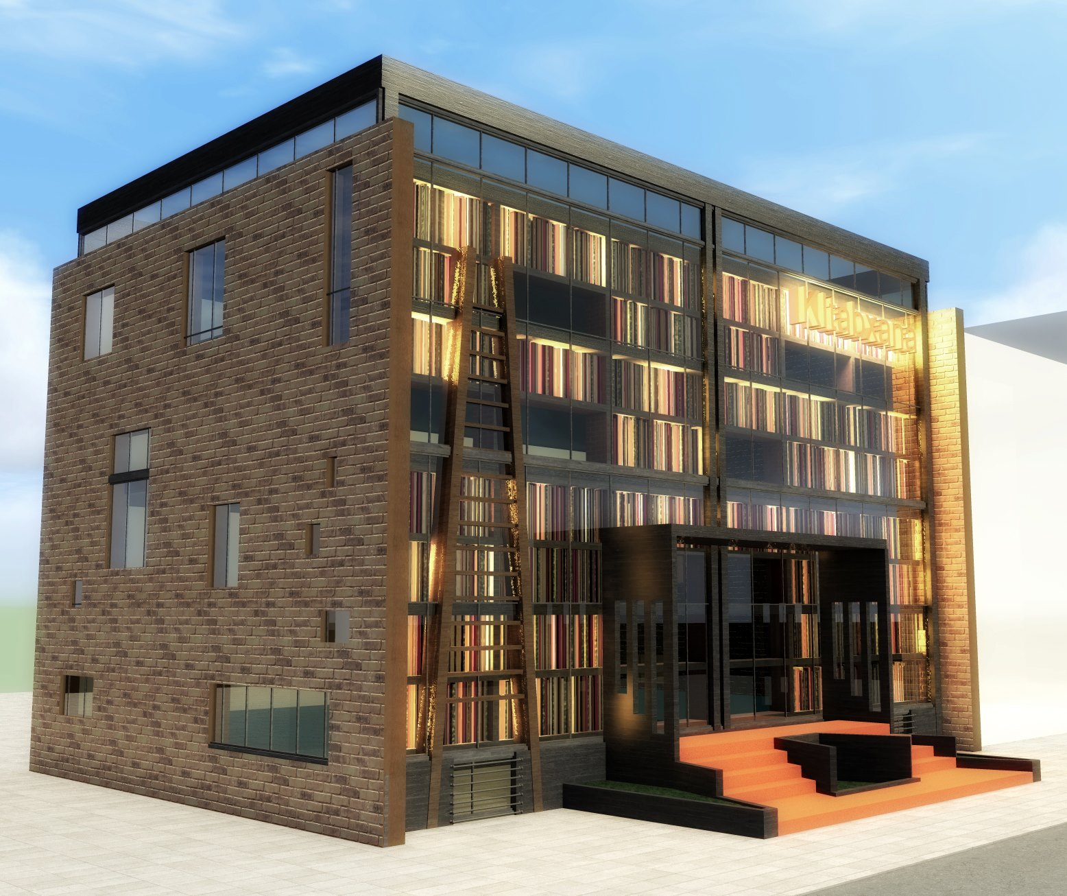 little library by architectural an design centre - Architizer