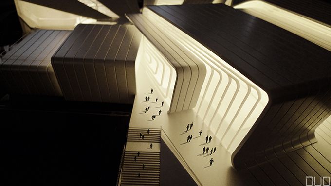 BEIJIAO SPORTS CENTER by Decode Urbanism Office - Architizer