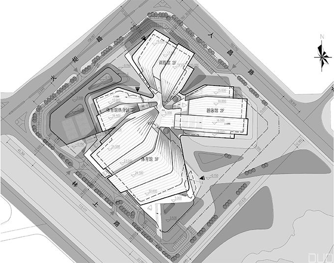 BEIJIAO SPORTS CENTER by Decode Urbanism Office - Architizer