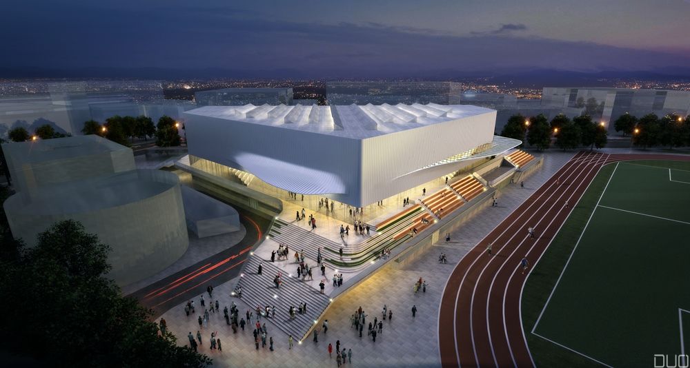 BEIJIAO SPORTS CENTER by Decode Urbanism Office - Architizer