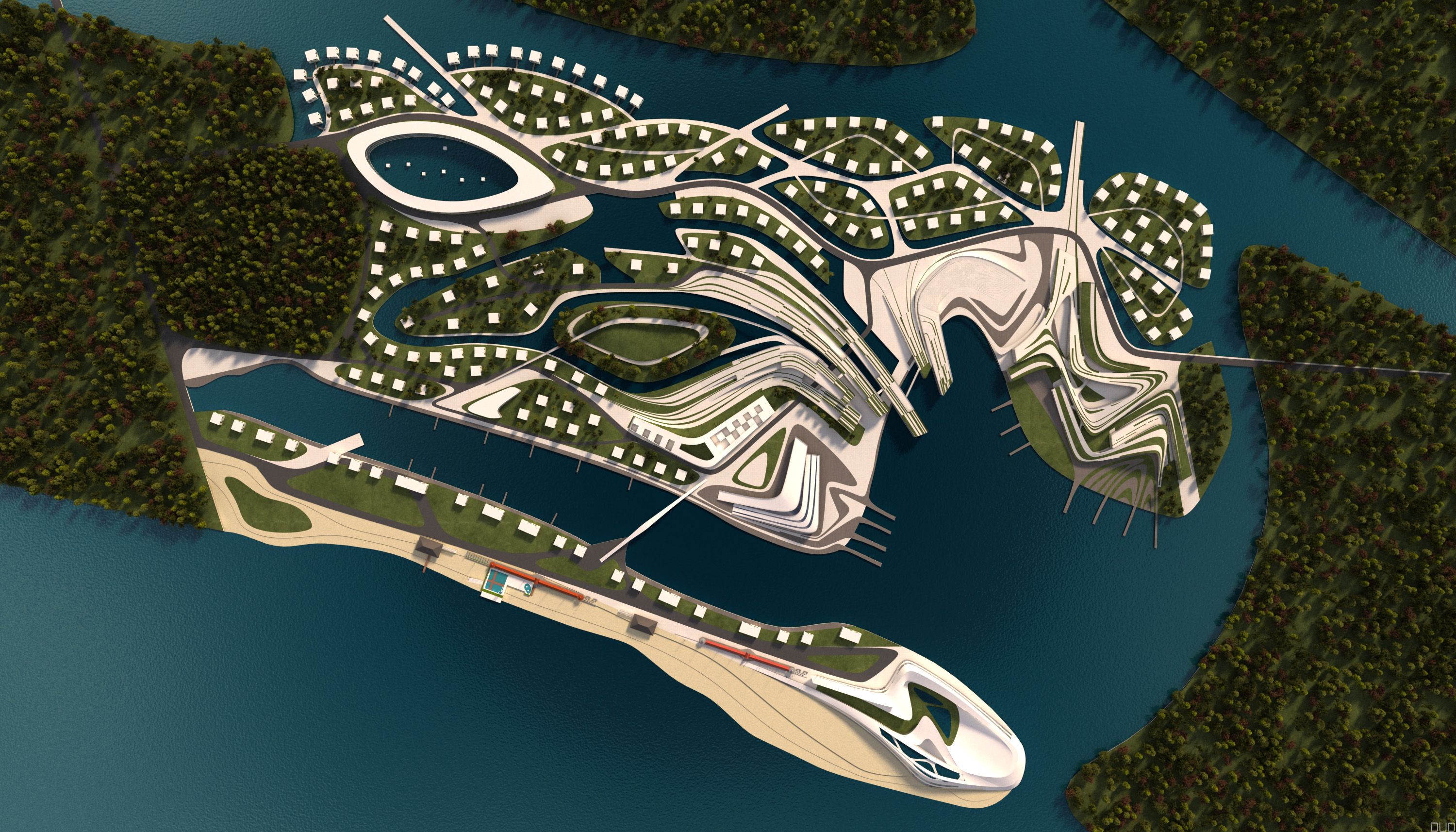 BEIJIAO SPORTS CENTER by Decode Urbanism Office - Architizer