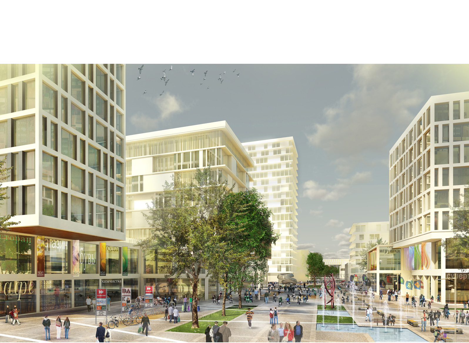 Odintsovo "O7" City Center by MLA+ - Architizer