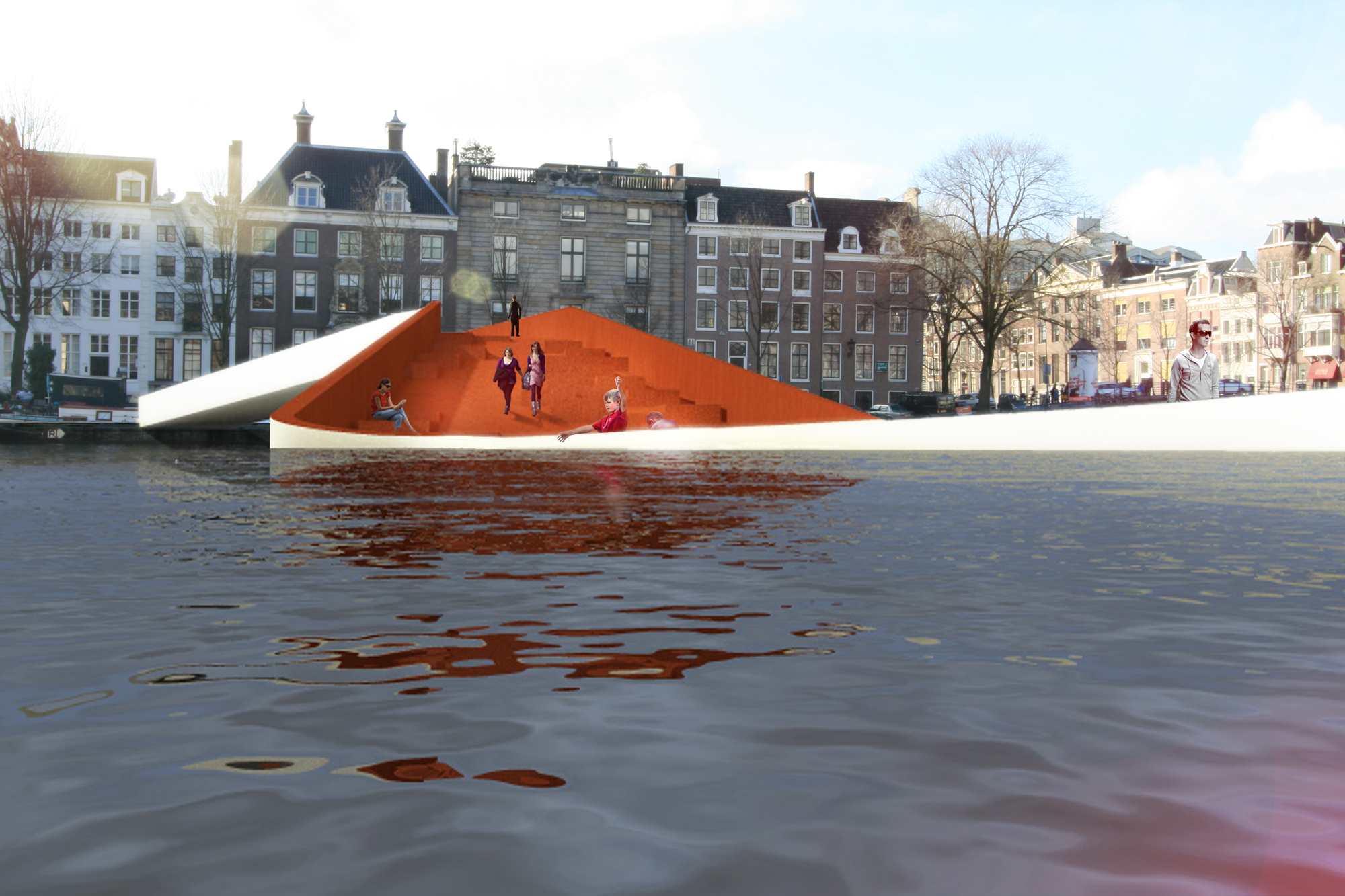 Idea 618745: Floating Bridge by Architecture Practice + Experimentation ...