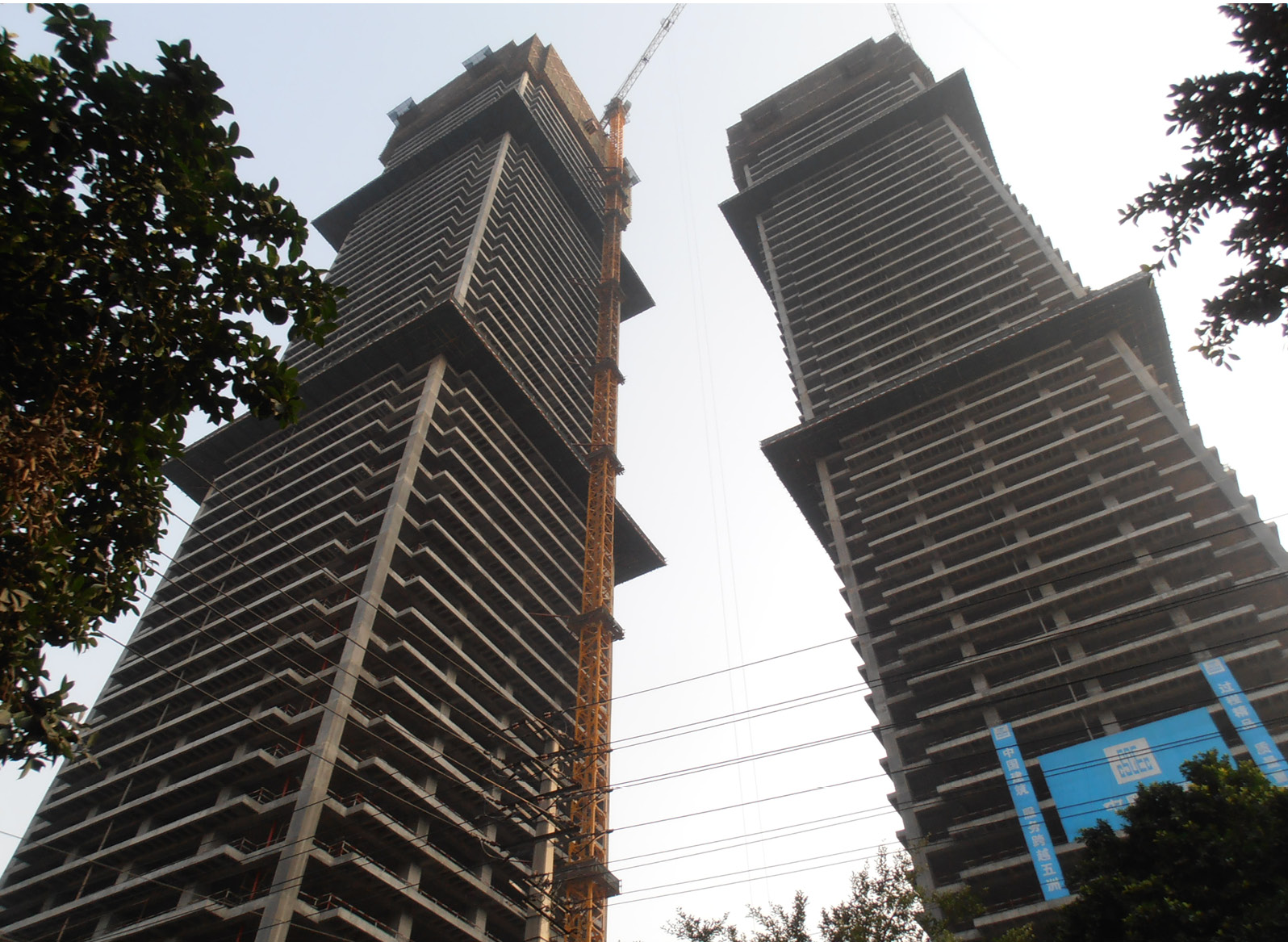 Chengdu Tianxi Twin Towers by MLA+ - Architizer