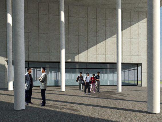 Proposal for a multifunction center in Naples, It by Fabio Ghirardi ...