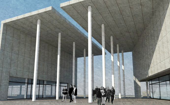 Proposal for a multifunction center in Naples, It by Fabio Ghirardi ...