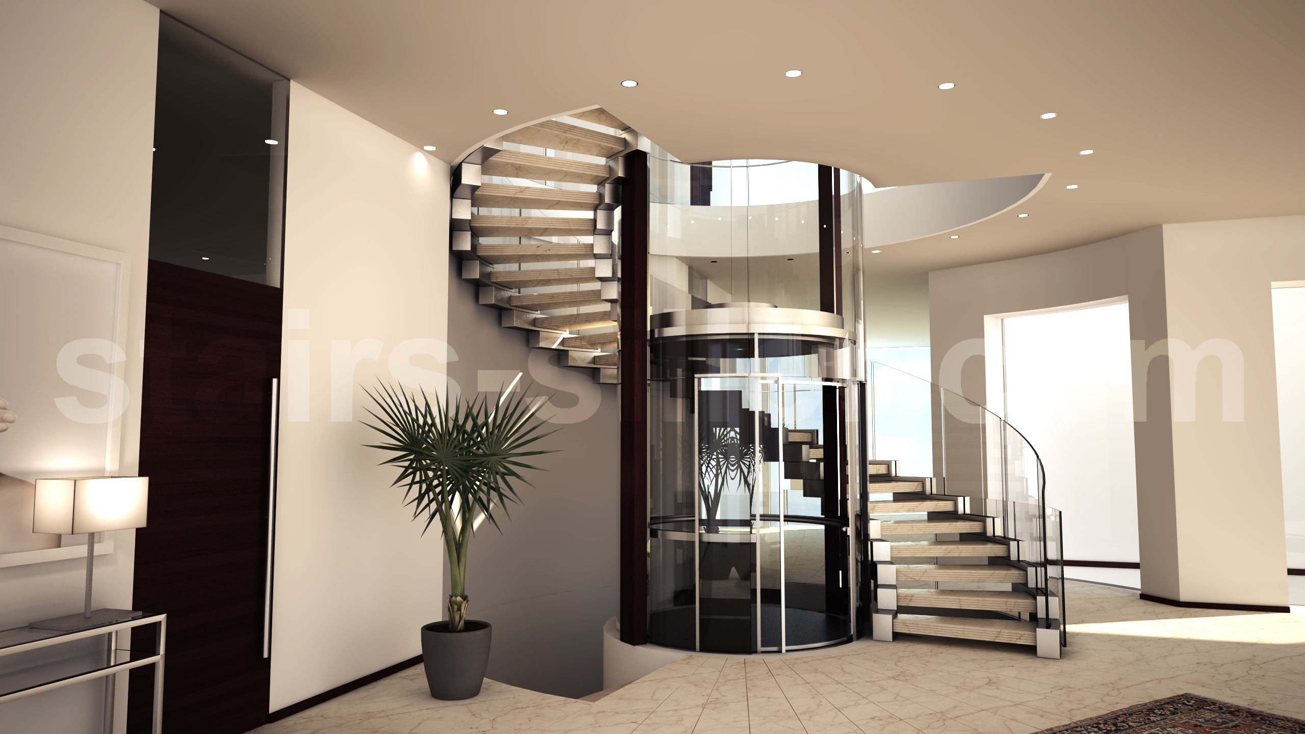 Helical stairs project Tunis by Siller Stairs - Architizer