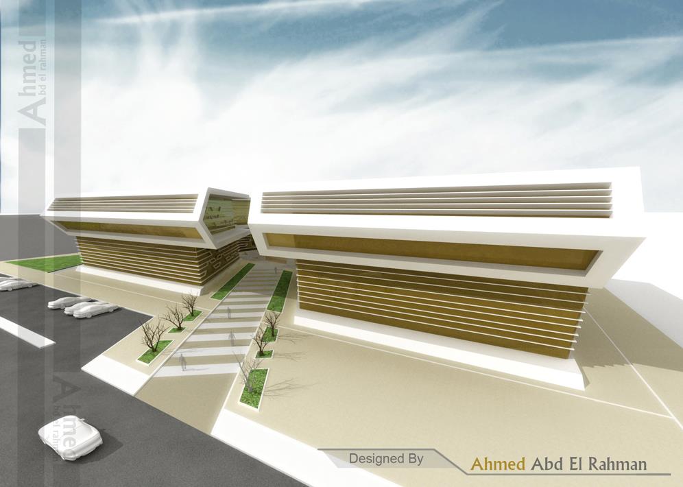 Disaster Control Center by Ahmed Abd El Rahman Designs - Architizer