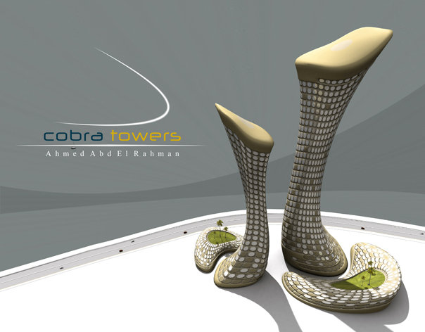 Cobra towers by Ahmed Abd El Rahman Designs - Architizer