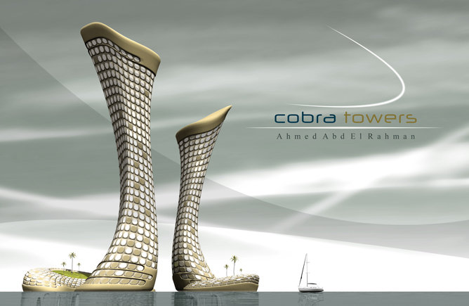 Cobra towers by Ahmed Abd El Rahman Designs - Architizer