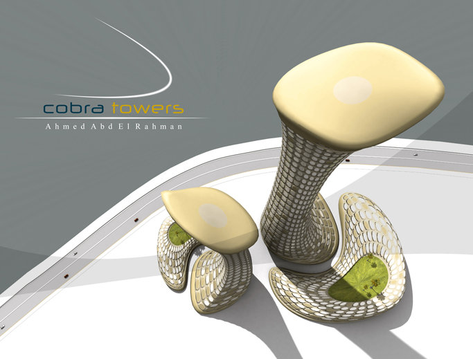 Cobra towers by Ahmed Abd El Rahman Designs - Architizer