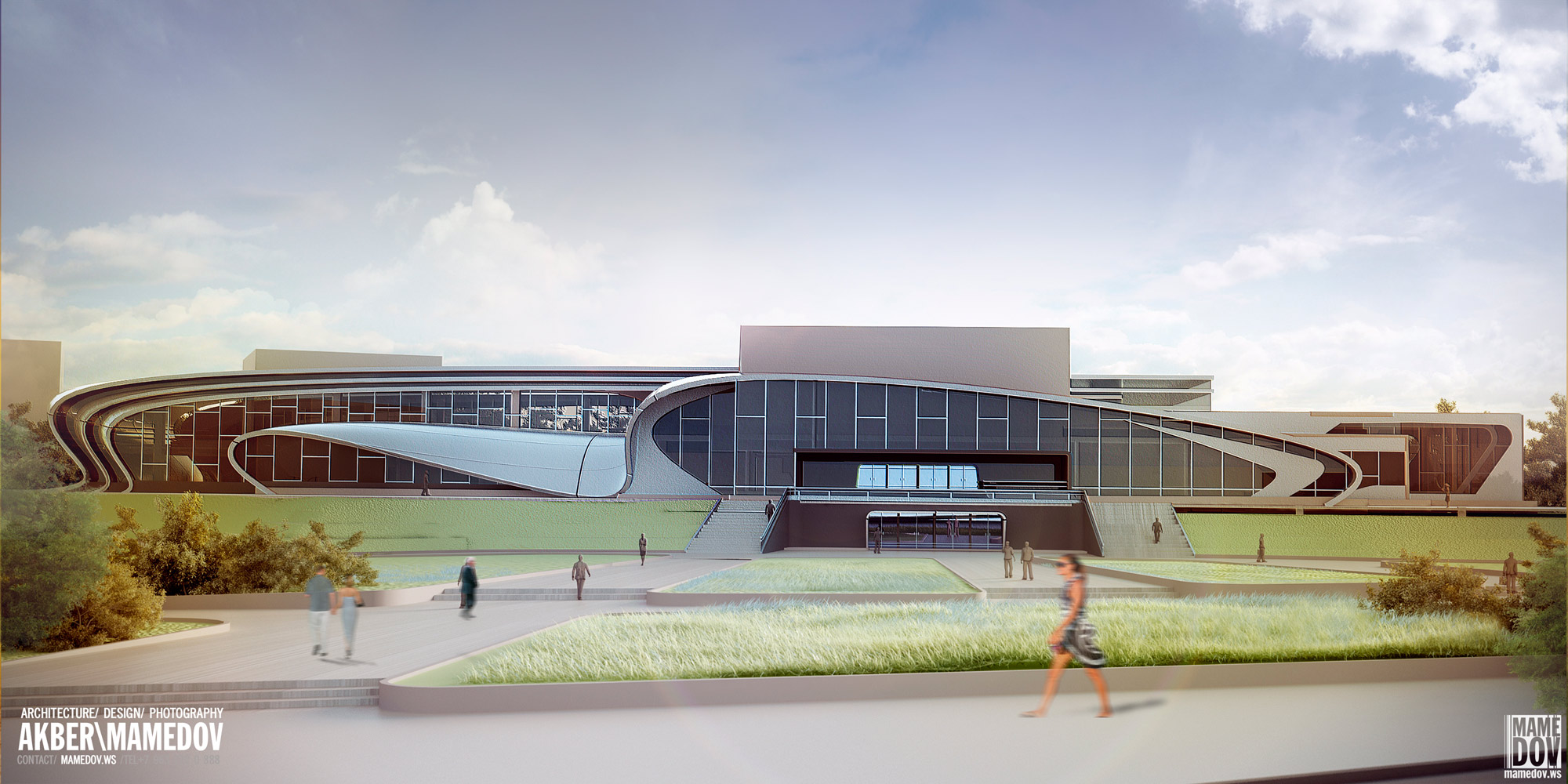 Sport complex. by mamedov.ws - Architizer